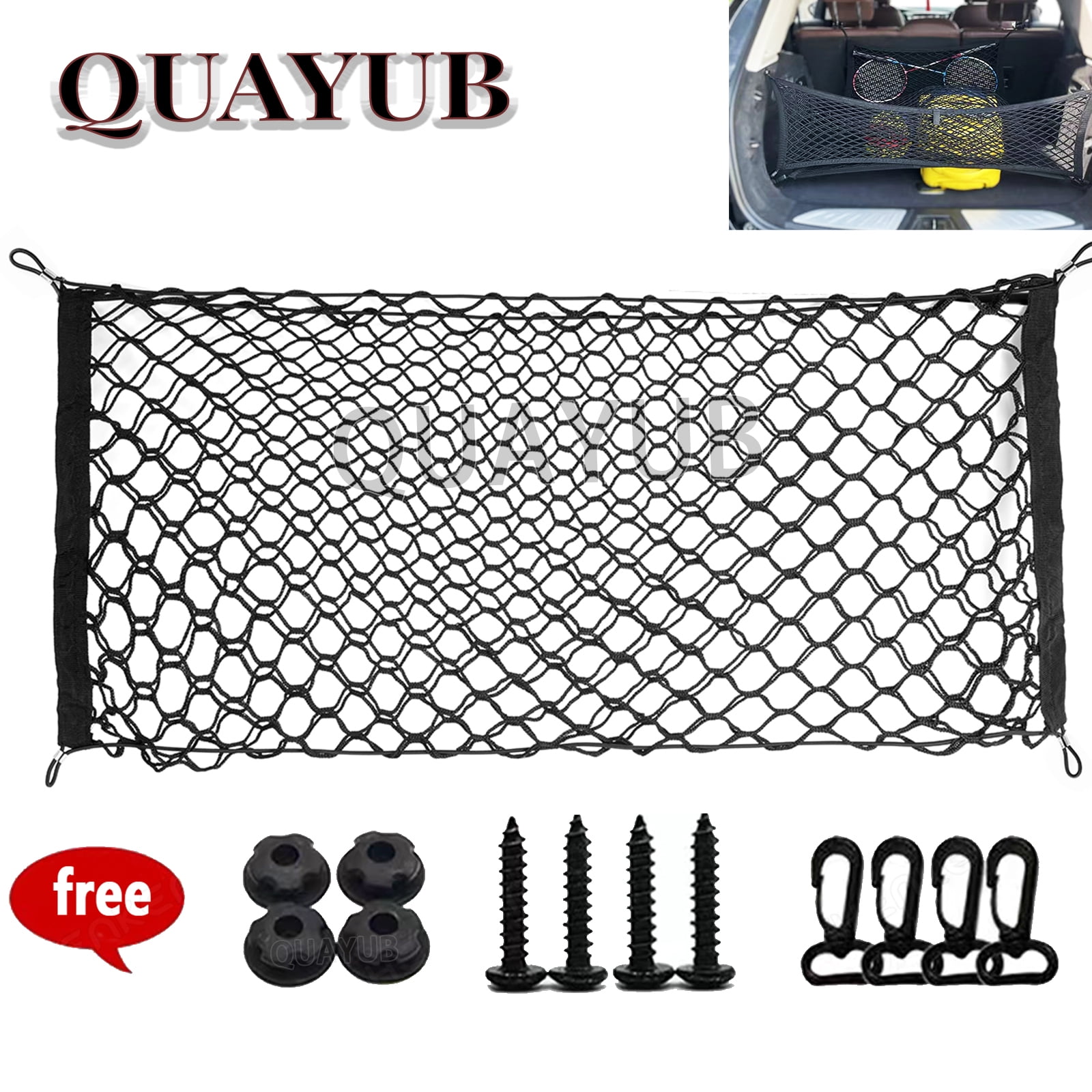 Rear Trunk Envelope Style Organizer Cargo Net New for FORD EXPLORER ...