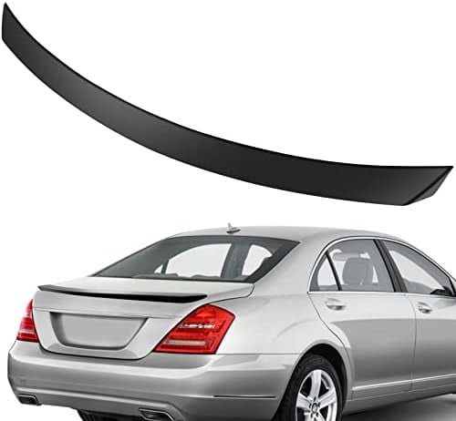 Rear Trunk Lip Spoiler ABS Fits for 2007-2013 for Mercedes-Benz W221 S ...