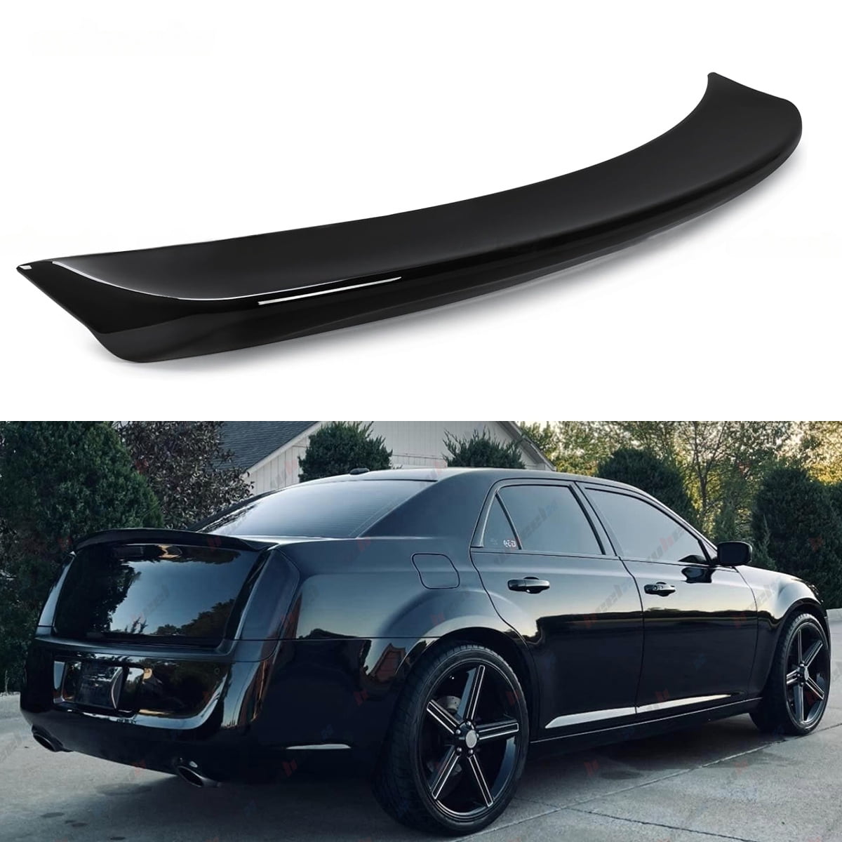 Rear Trunk Lip Spoiler Wing Fit for Chrysler 300 300C 300S 2011-2023 ...