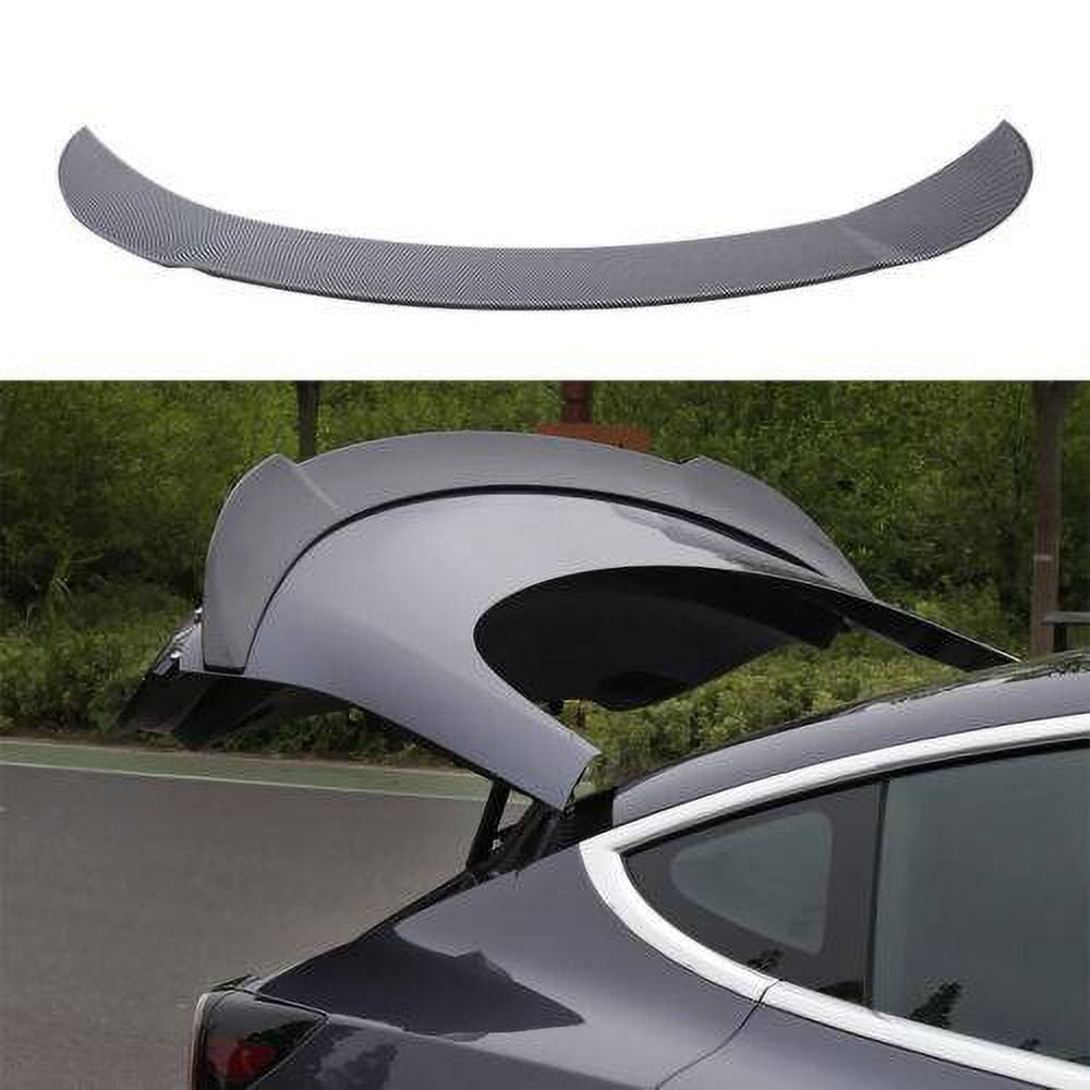 Rear Trunk Lip Spoiler Wing For 2016-2023 Tesla Model 3 Carbon Fiber ...