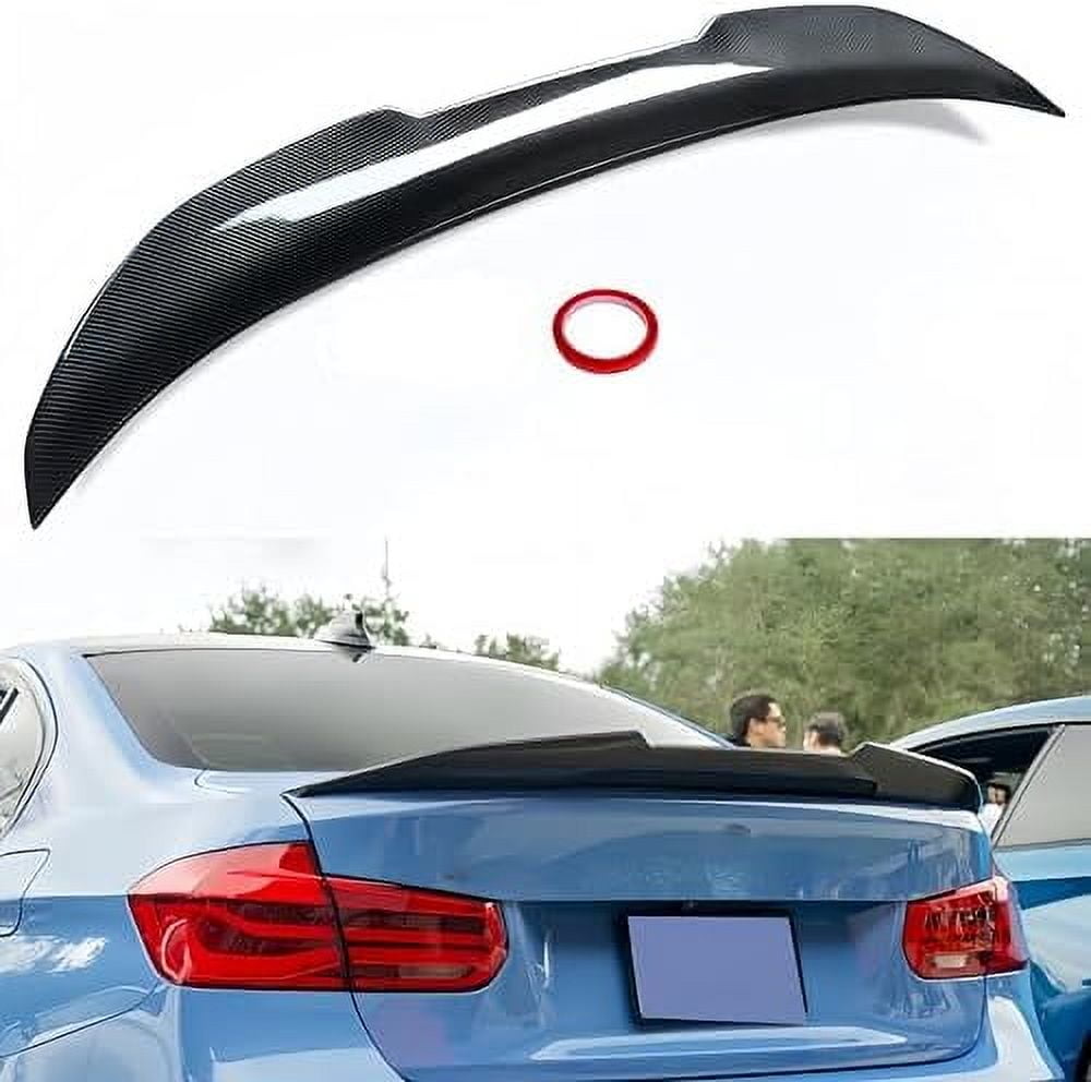 Rear Trunk Spoiler Compatible with 2012-2018 BMW F30 3 Series & 2014 ...