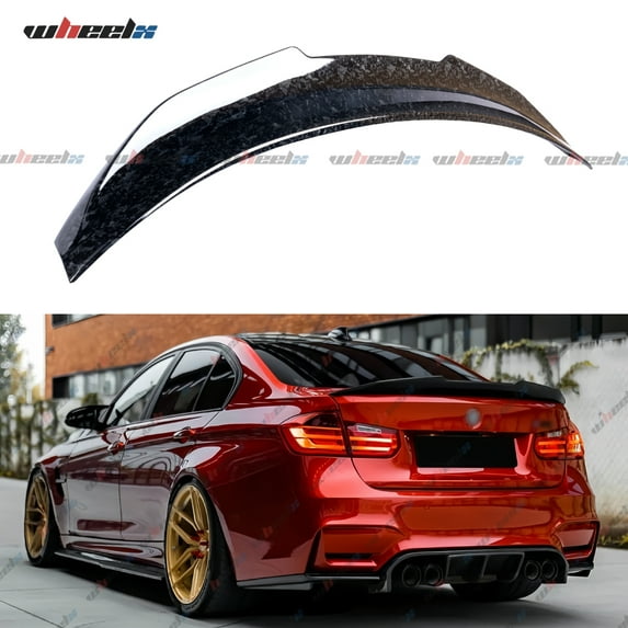 Rear Trunk Spoiler Compatible with 2012-2018 BMW F30 3 Series Sedan ...