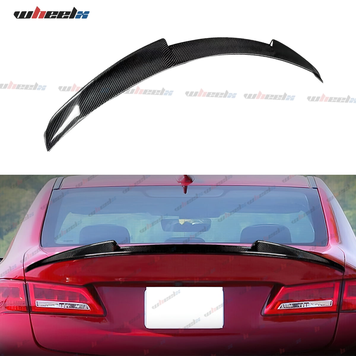 Rear Trunk Spoiler Compatible with 2015-2020 Acura TLX, Duckbill ...