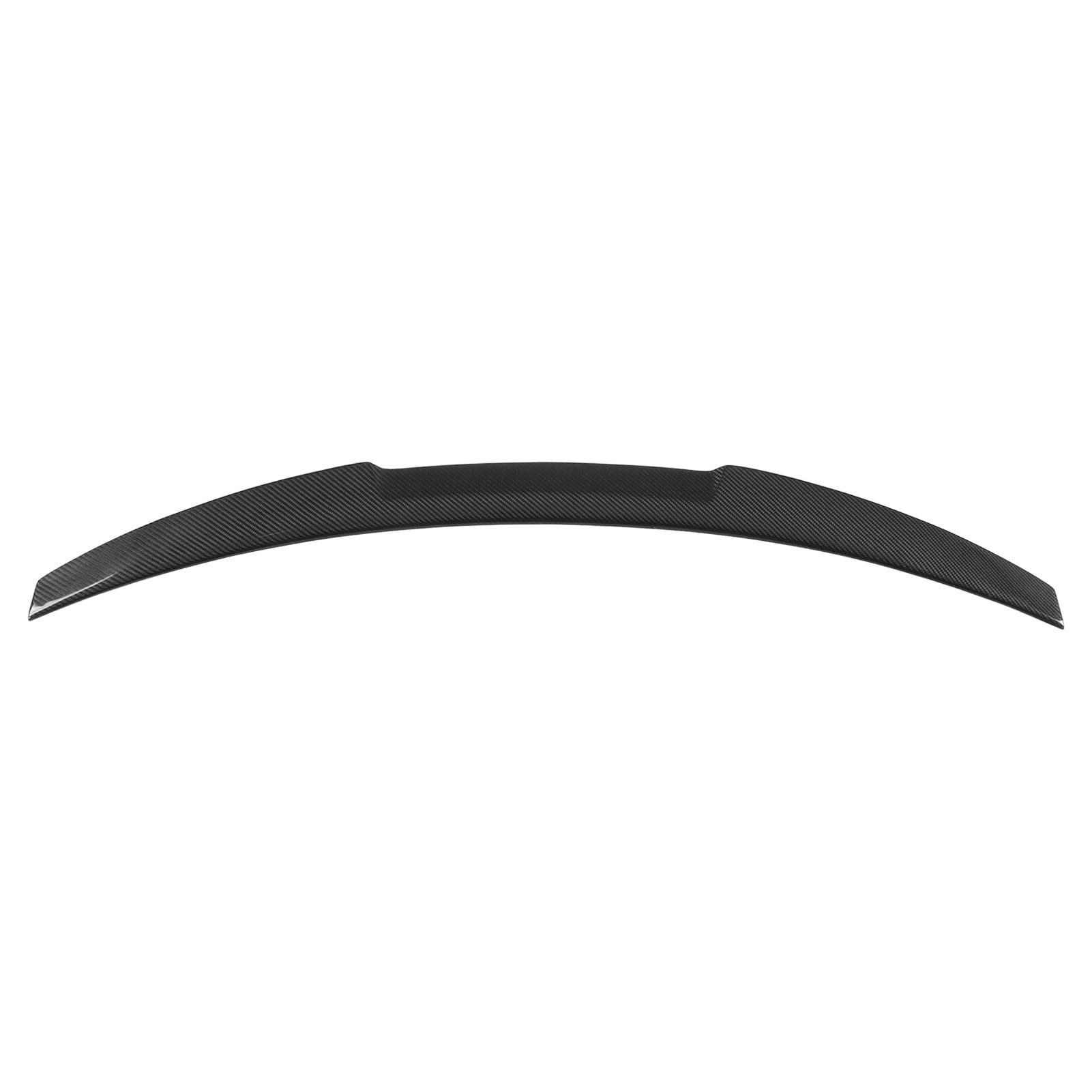 Rear Trunk Spoiler Dry Carbon Fiber Gloss Black for V Style Replacement ...
