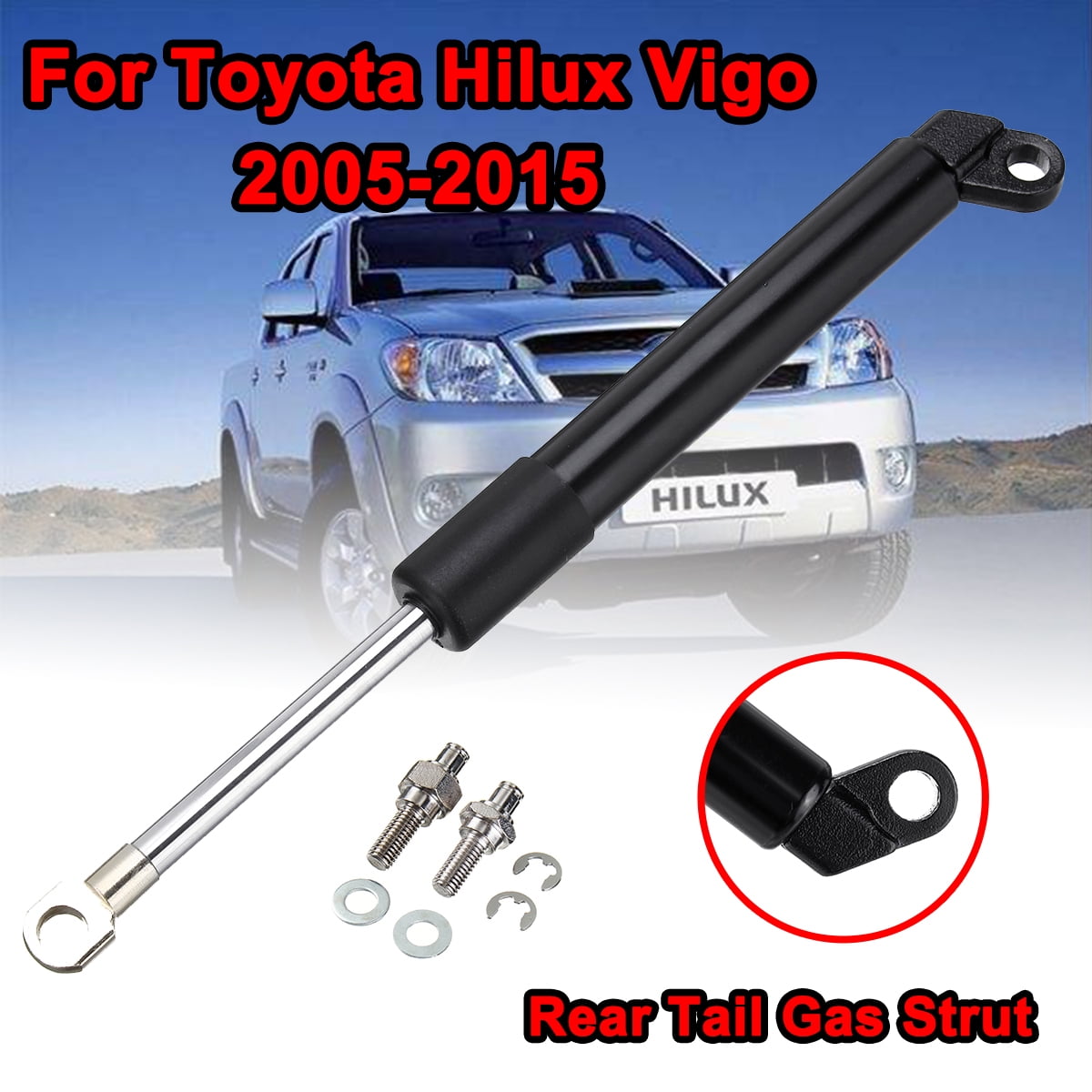 Rear Trunk Tail Lift Supports Set Gas Strut Rod Arm Shocks Strut Bars ...