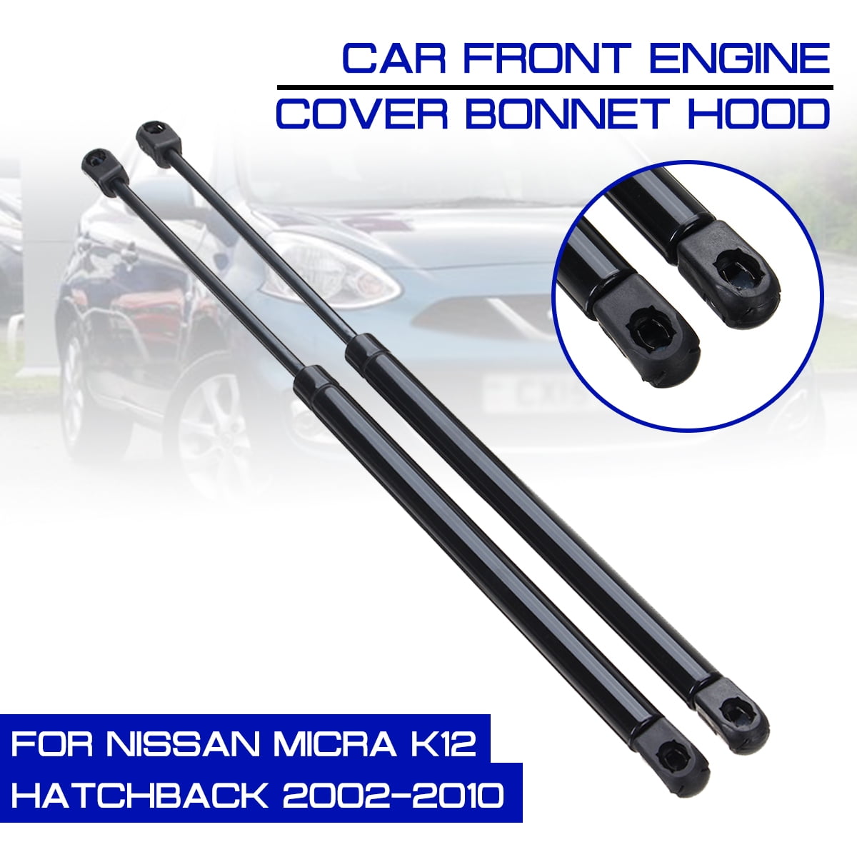 Rear Trunk Tailgate Gas Spring Shock Lift Struts For Nissan Micra K12 ...