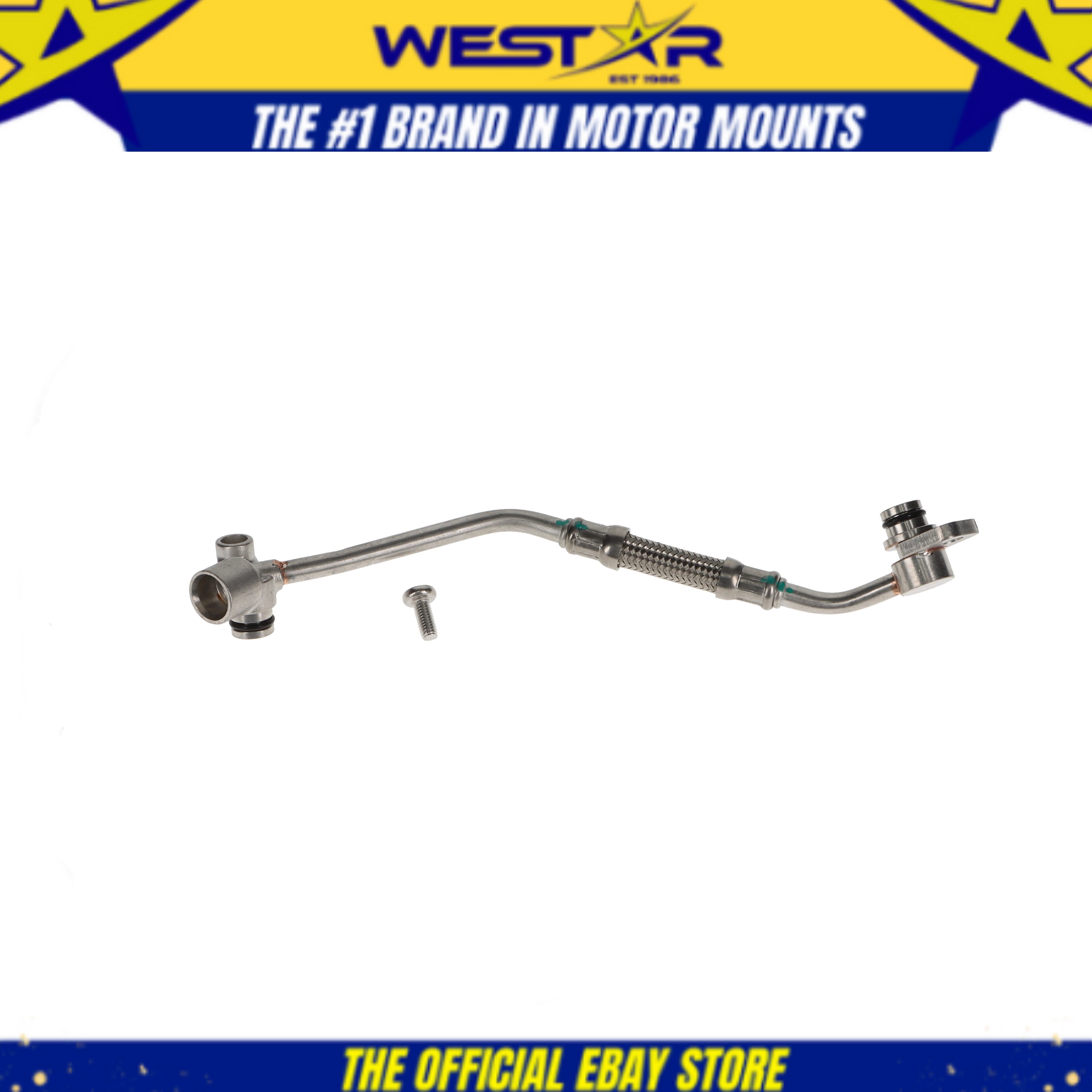 Rear Turbocharger Oil Supply Line Fits BMW 1 Series M 135i 335i 335i ...