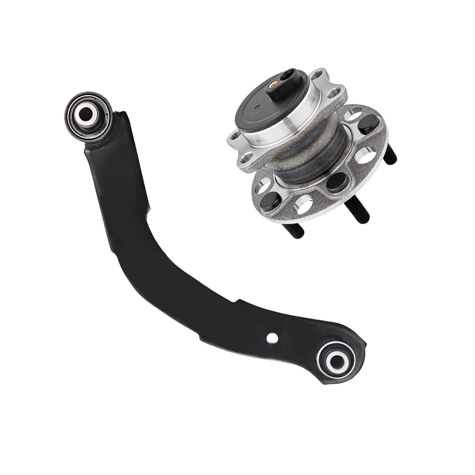 Rear Upper Control Arm-Wheel Hub Bearing Assembly For 2007-2015 Jeep ...