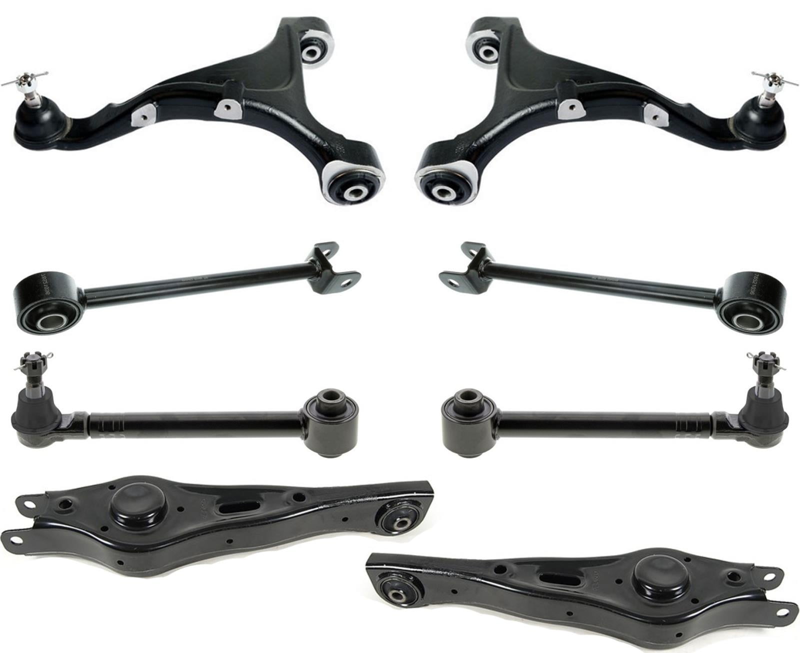 Rear Upper & Lower Control Arms W/ Ball Joints For Hyundai Santa Fe ...