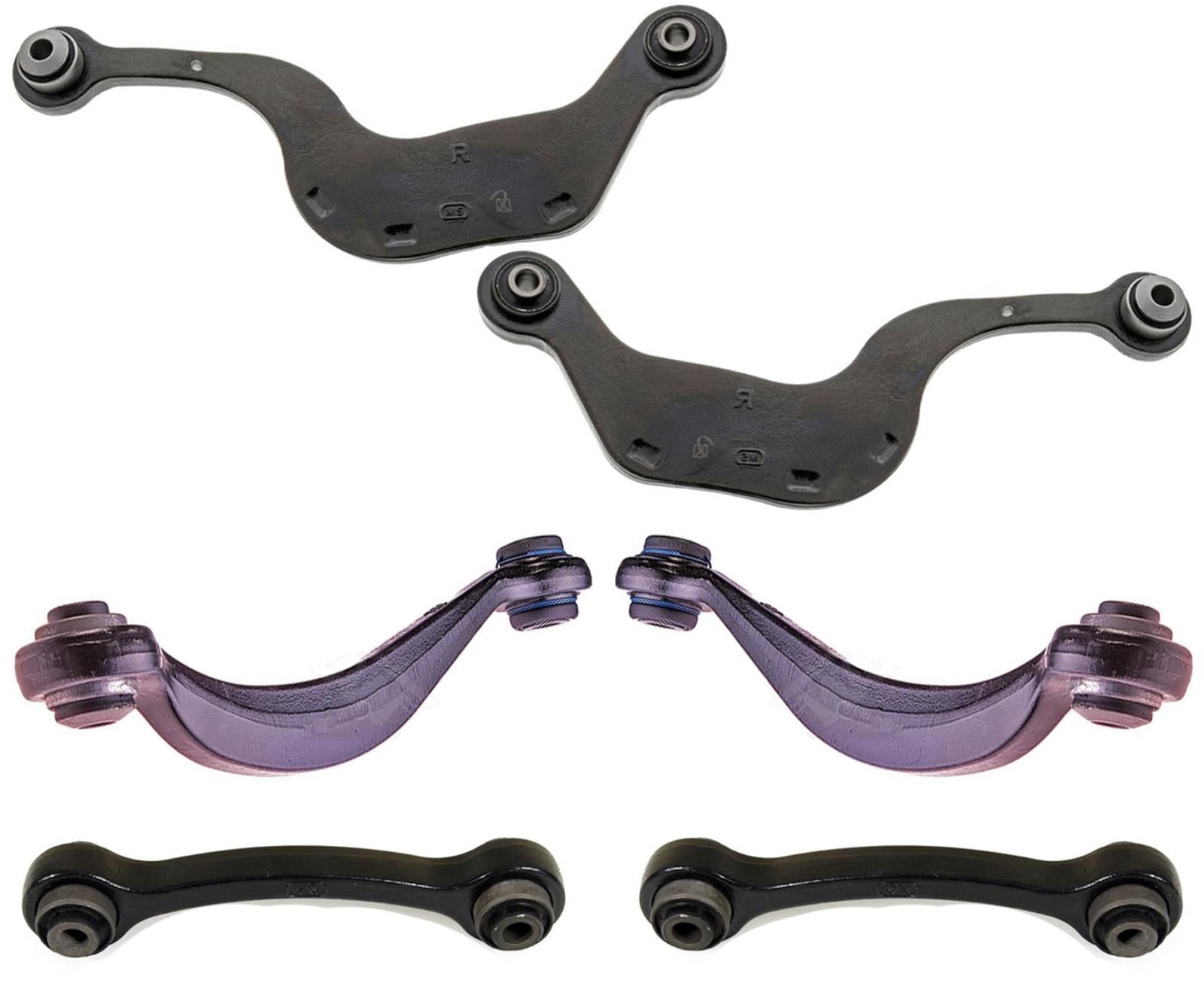 Rear Upper & Lower Control Arms W/ Bushings For GMC Acadia 2007-2017 ...