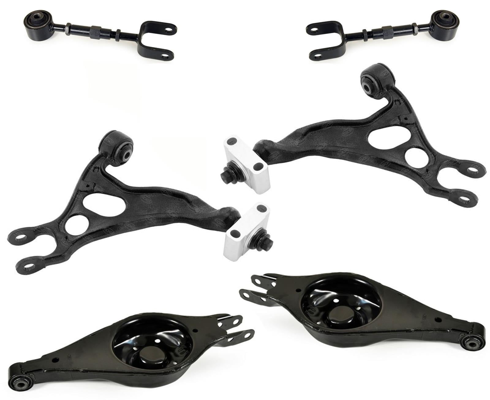 Rear Upper & Lower Left & Right Control Arms Fits Ford Explorer 2011 ...