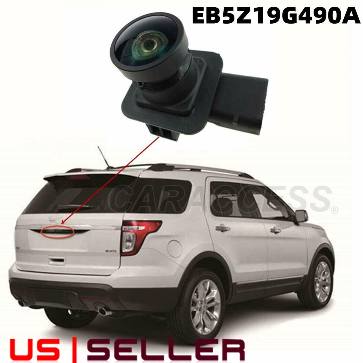 Rear View Back Up Camera HD Night Vision EB5Z19G490A For 11-2015 Ford ...