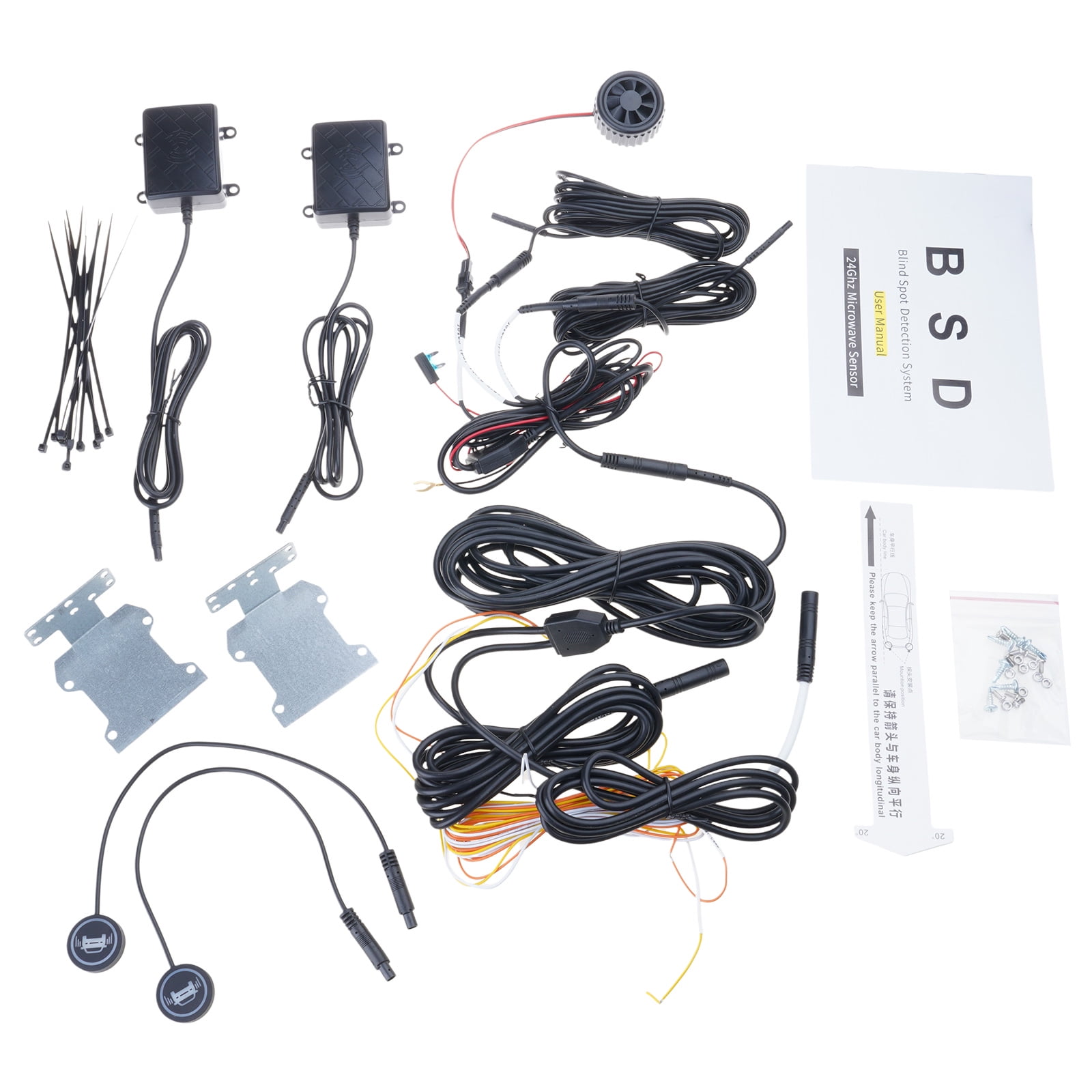 Rear View Backup Blind SpotsDetection System 24Ghz Millimeter WaveRadar ...