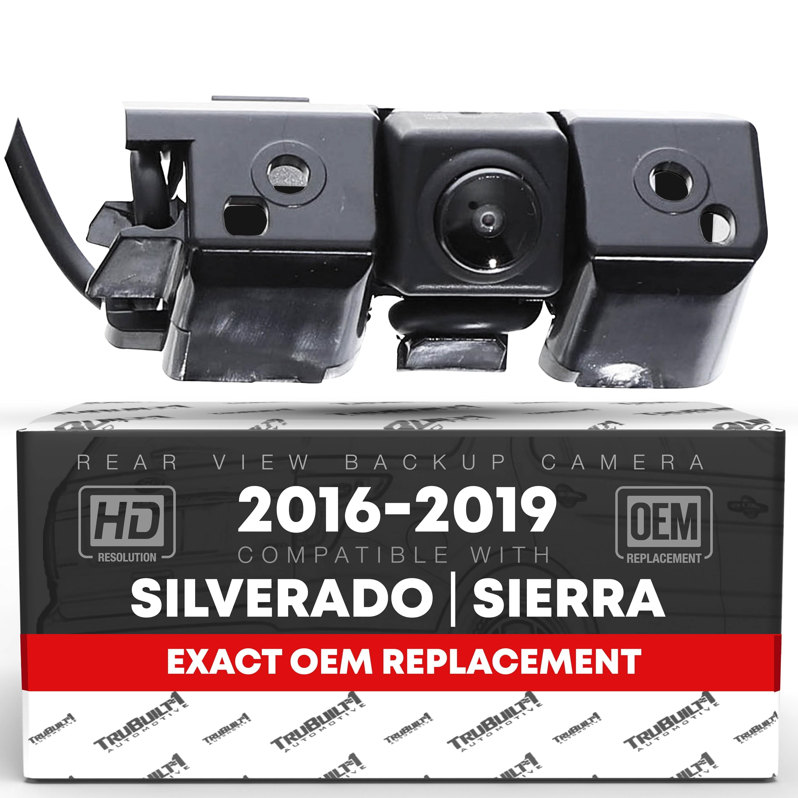 Rear View Backup Camera - Compatible with 2016-2019 Chevrolet Silverado ...