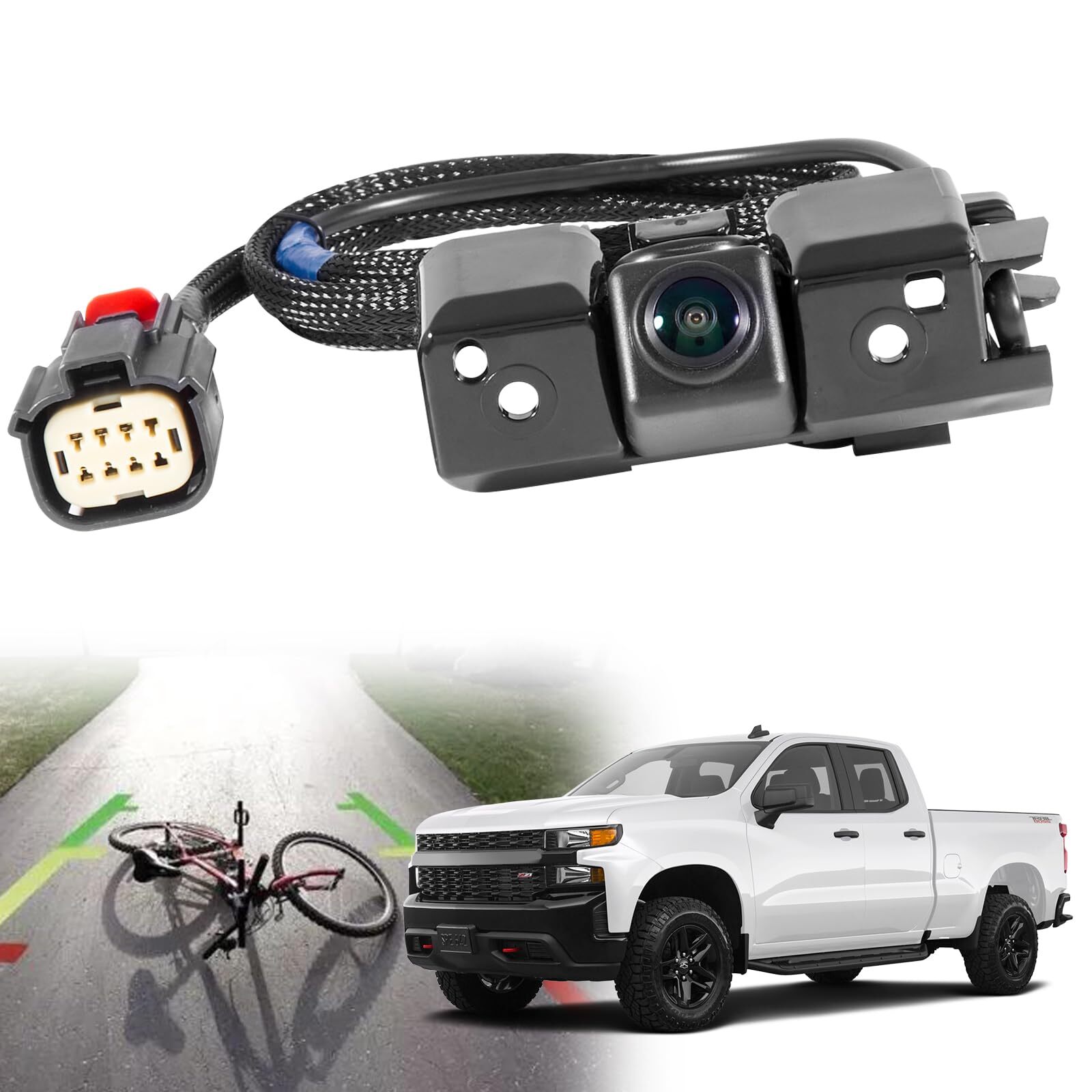 License Plate Frame Rear View Backup Camera, Reverse/Parking Assist ...