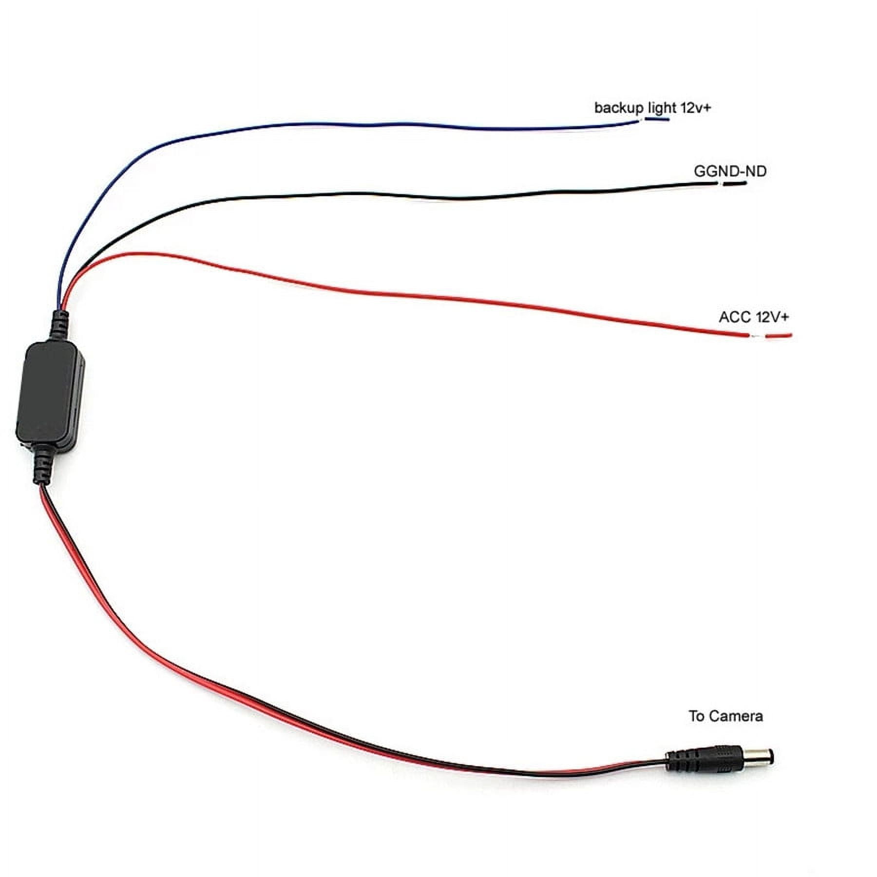 Rear View Camera Signal Delay Filter Cable Adapter For RCD330 RCD330G ...