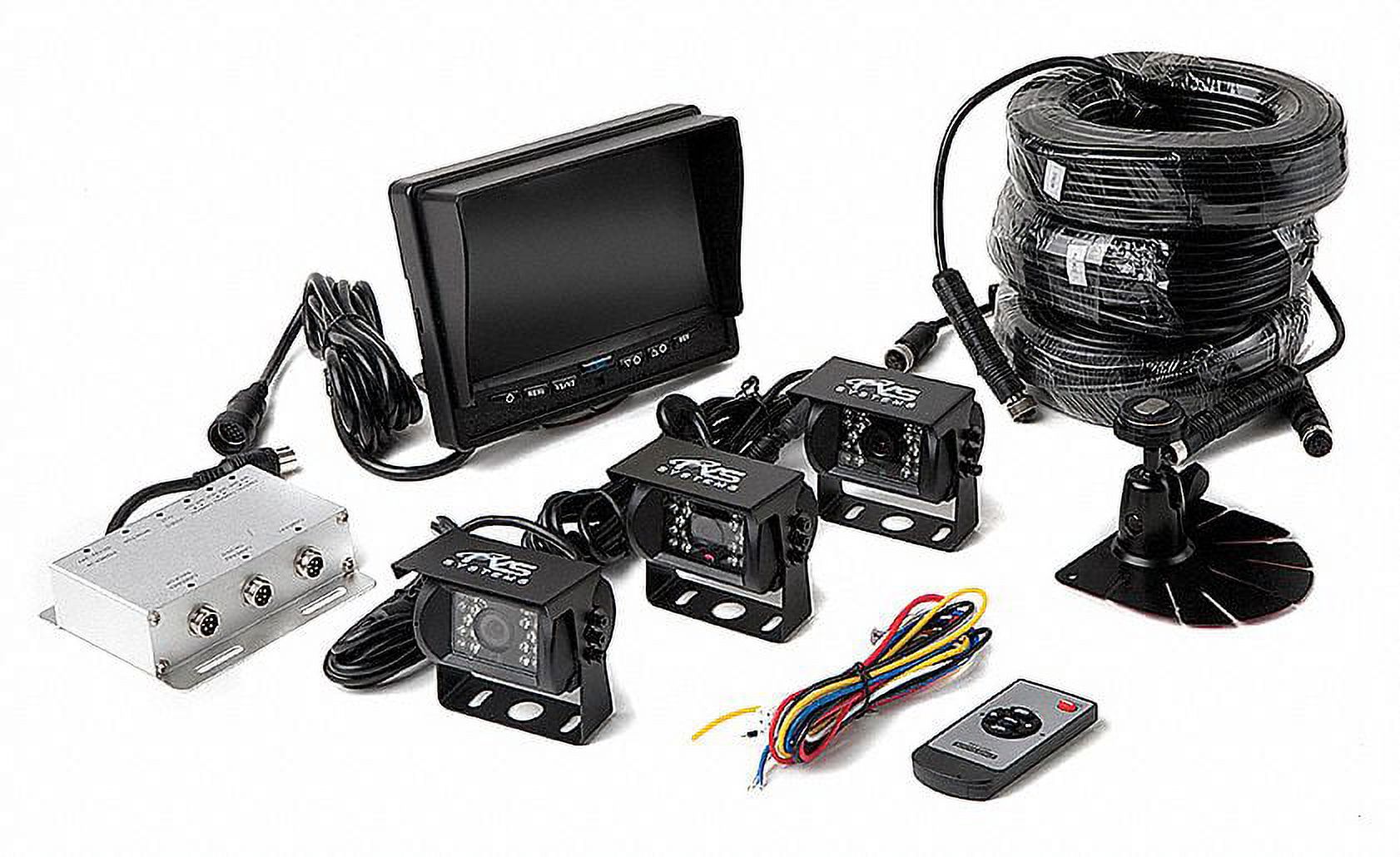 Rear View Camera System,(3) Camera Setup - Walmart.com