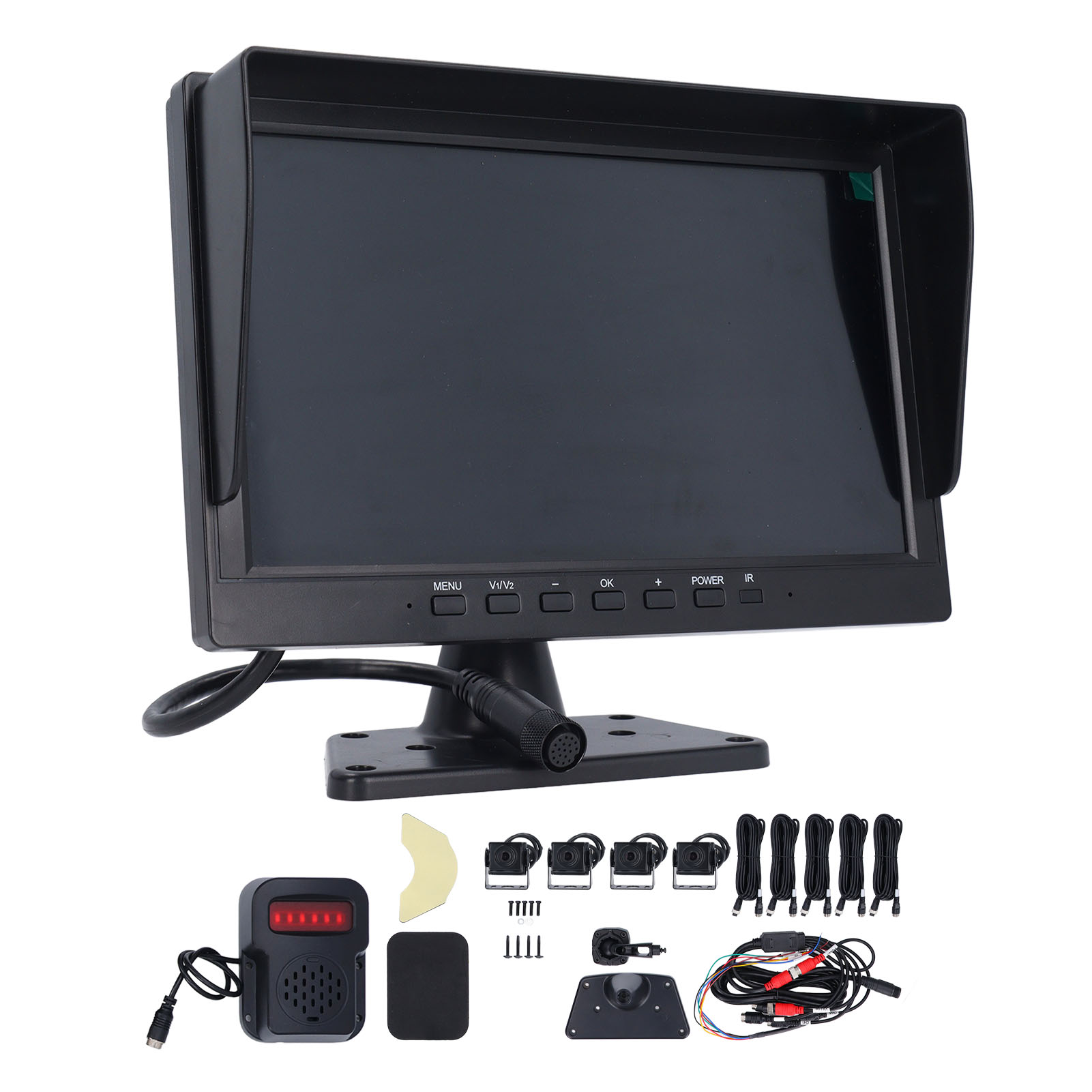 Rear View Camera System, Professional Backup Camera System 10.1 Inch 4 ...