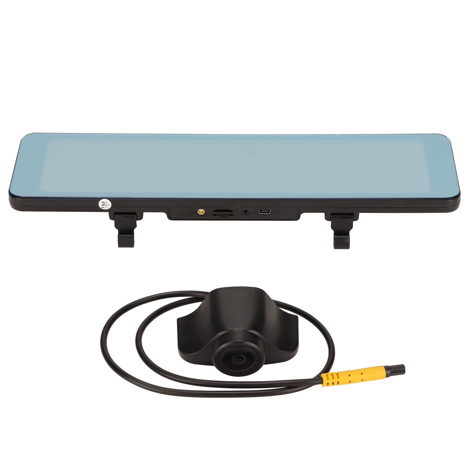 Rear View Mirror Dash Cam Car DVR Monitor Recorder 1080P Dual Cameras ...