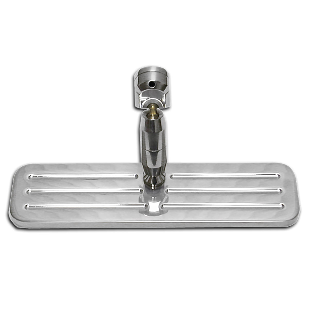 Rear View Mirror Standard Windshield Mount Ball Milled Aluminum 9-3/8 ...