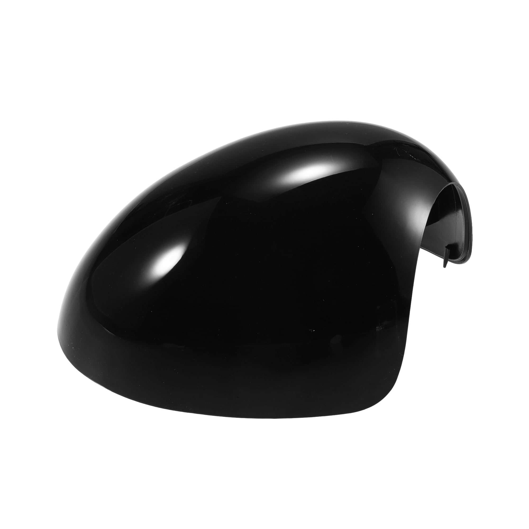 Car Rear View Left Right Side Mirror Cover Cap Replacement Gloss Black ...