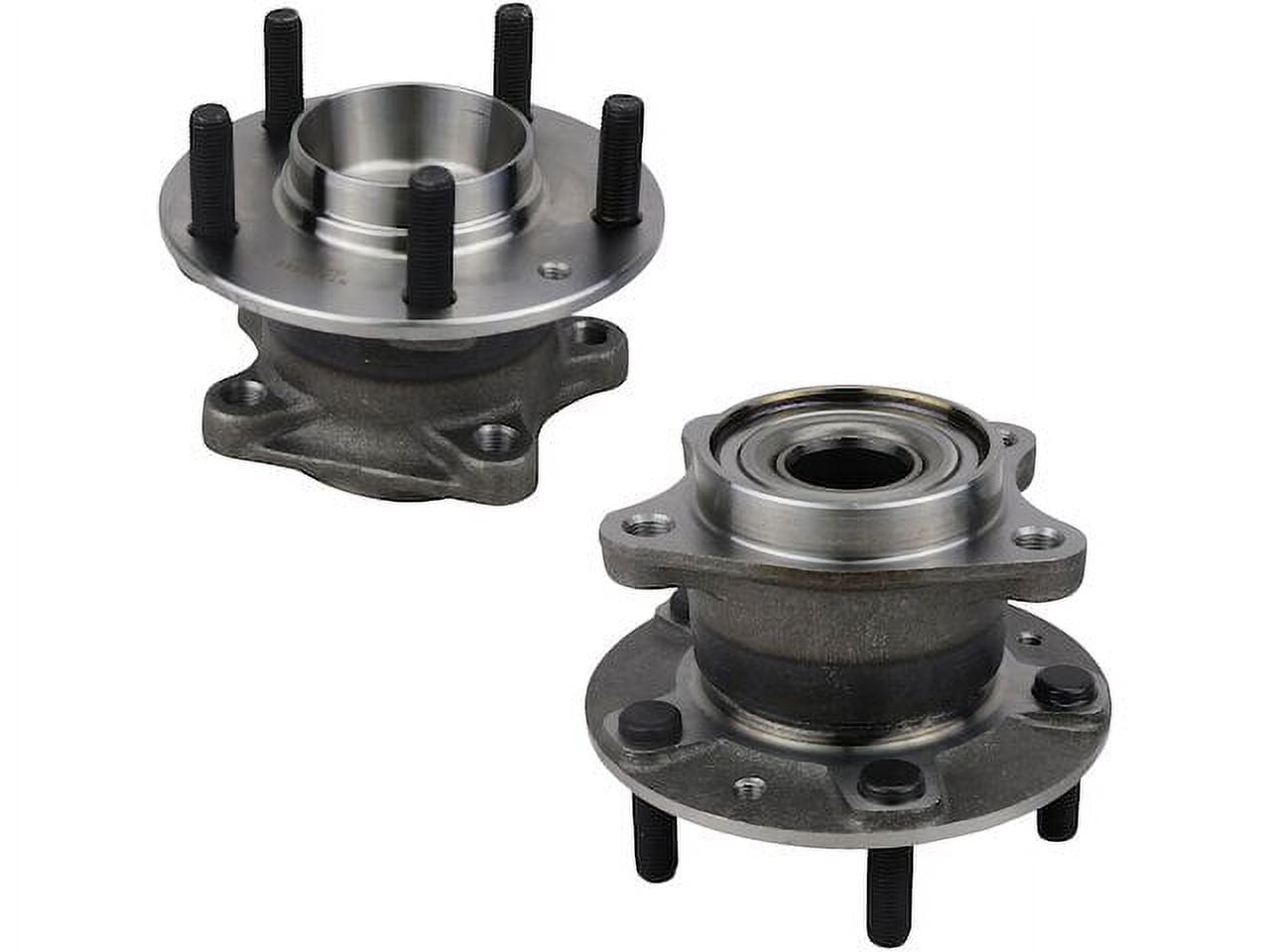 Rear Wheel Bearing Hub Assembly Set of 2 - Compatible with 2007 - 2012 ...