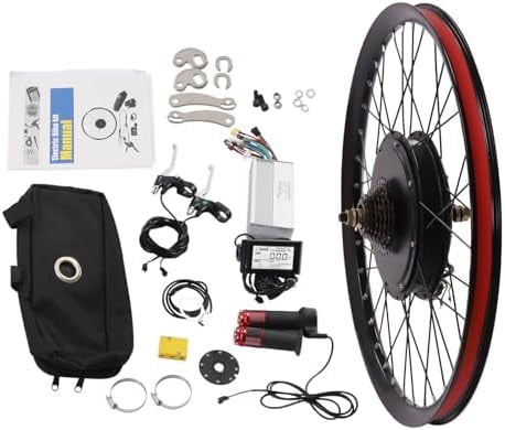 Rear Wheel Electric Bike Conversion Kit, 29" E-Bike Rear Wheel Frame ...