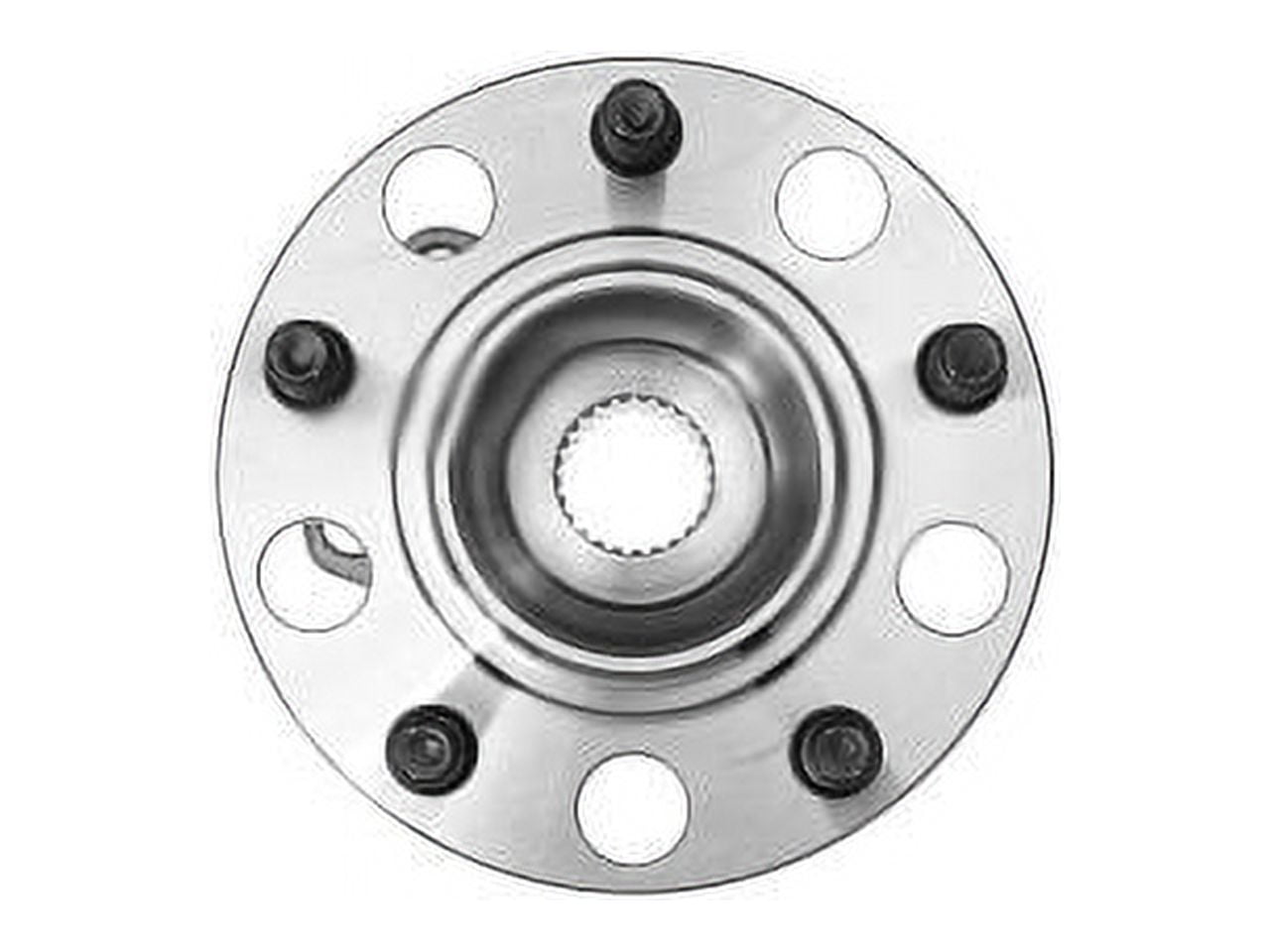 Rear Wheel Hub Assembly - Compatible with 2007 - 2017 Jeep Compass 4WD ...