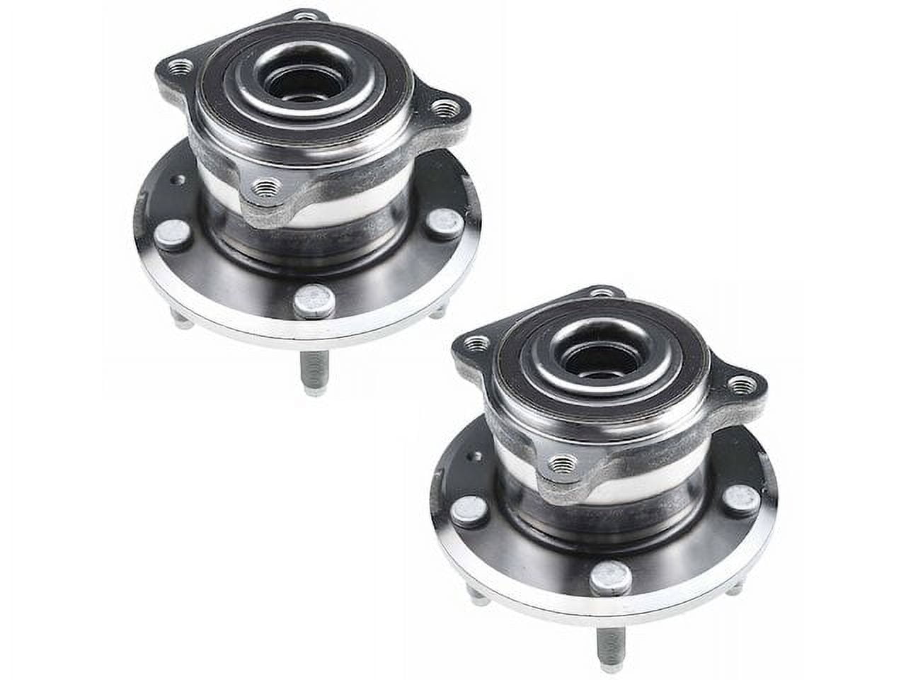 Rear Wheel Hub Assembly Set 2 - Compatible with 2012 Buick Verano Base ...