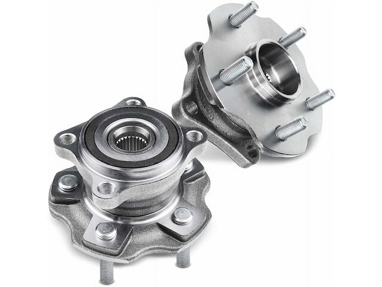 Rear Wheel Hub Assembly Set 2 - Compatible with 2014 - 2016 Toyota ...