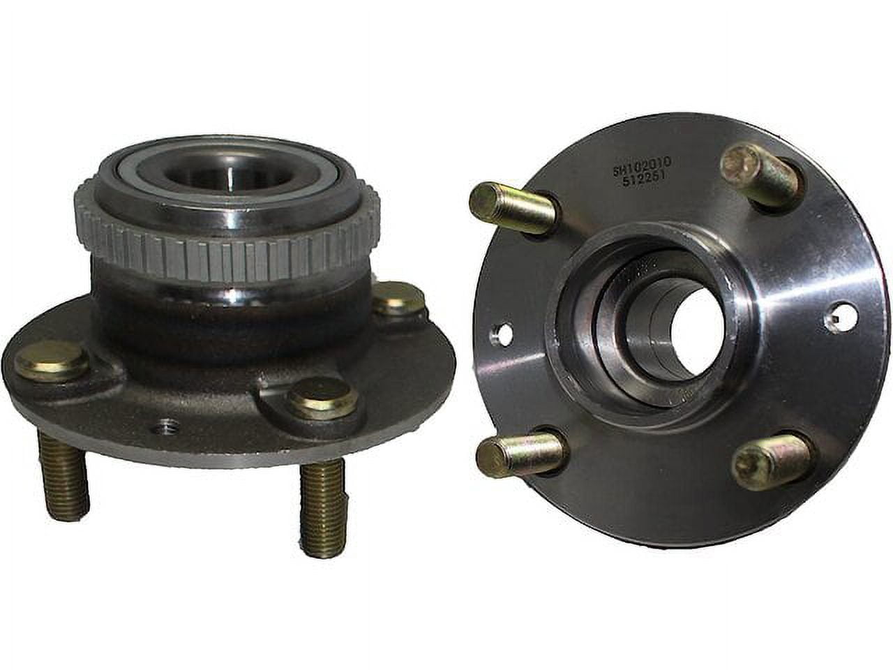 Rear Wheel Hub Assembly Set - Compatible with 1997 - 2001 Kia Sephia ...