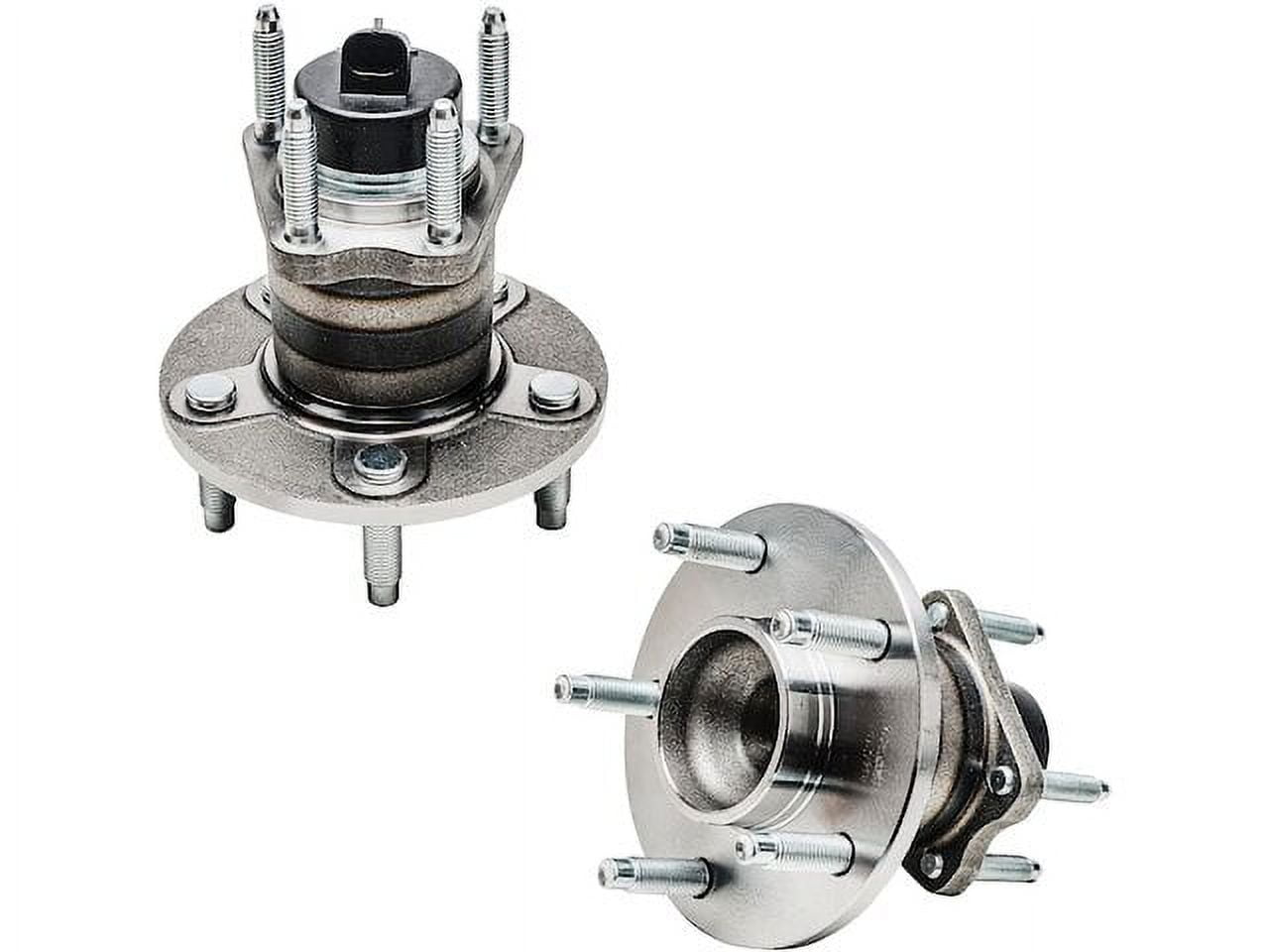 Rear Wheel Hub Assembly Set - Compatible with 2007 - 2009 Pontiac G5 ...