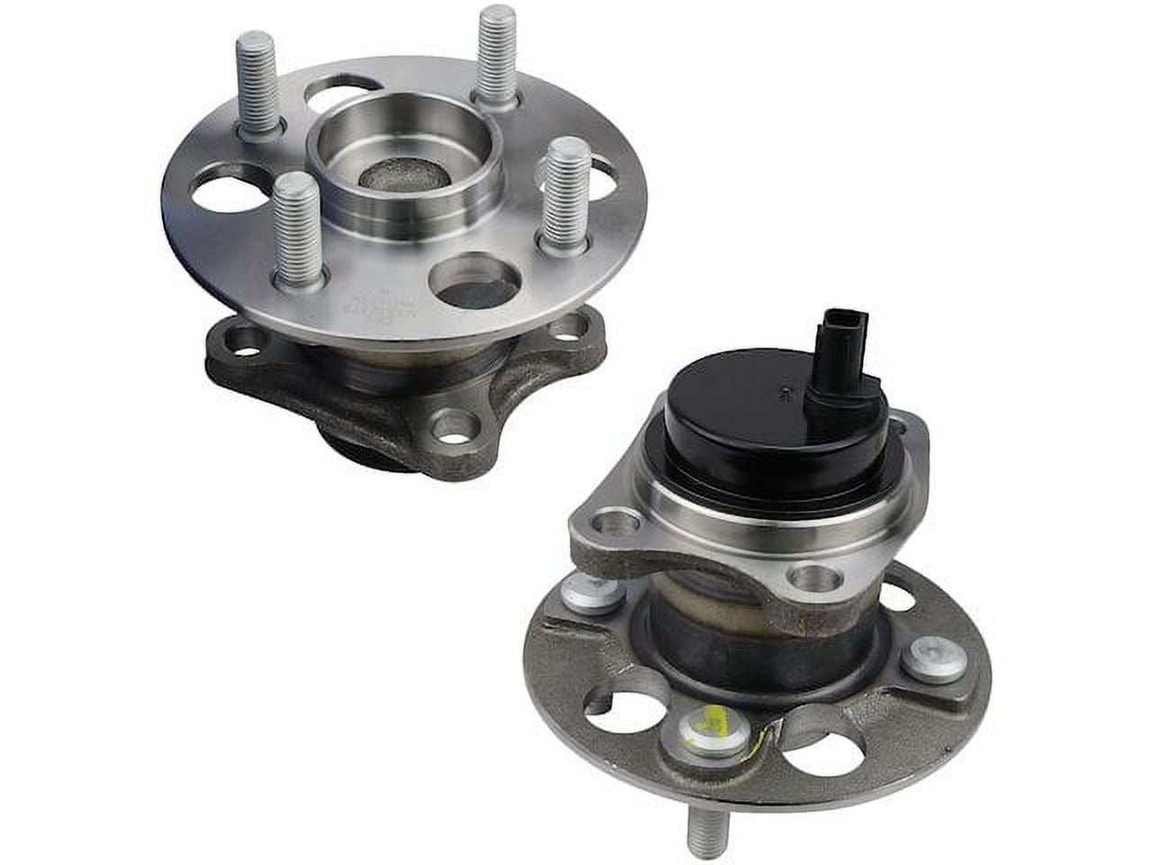 Rear Wheel Hub Assembly Set - Compatible with 2007 - 2014 Toyota Yaris ...