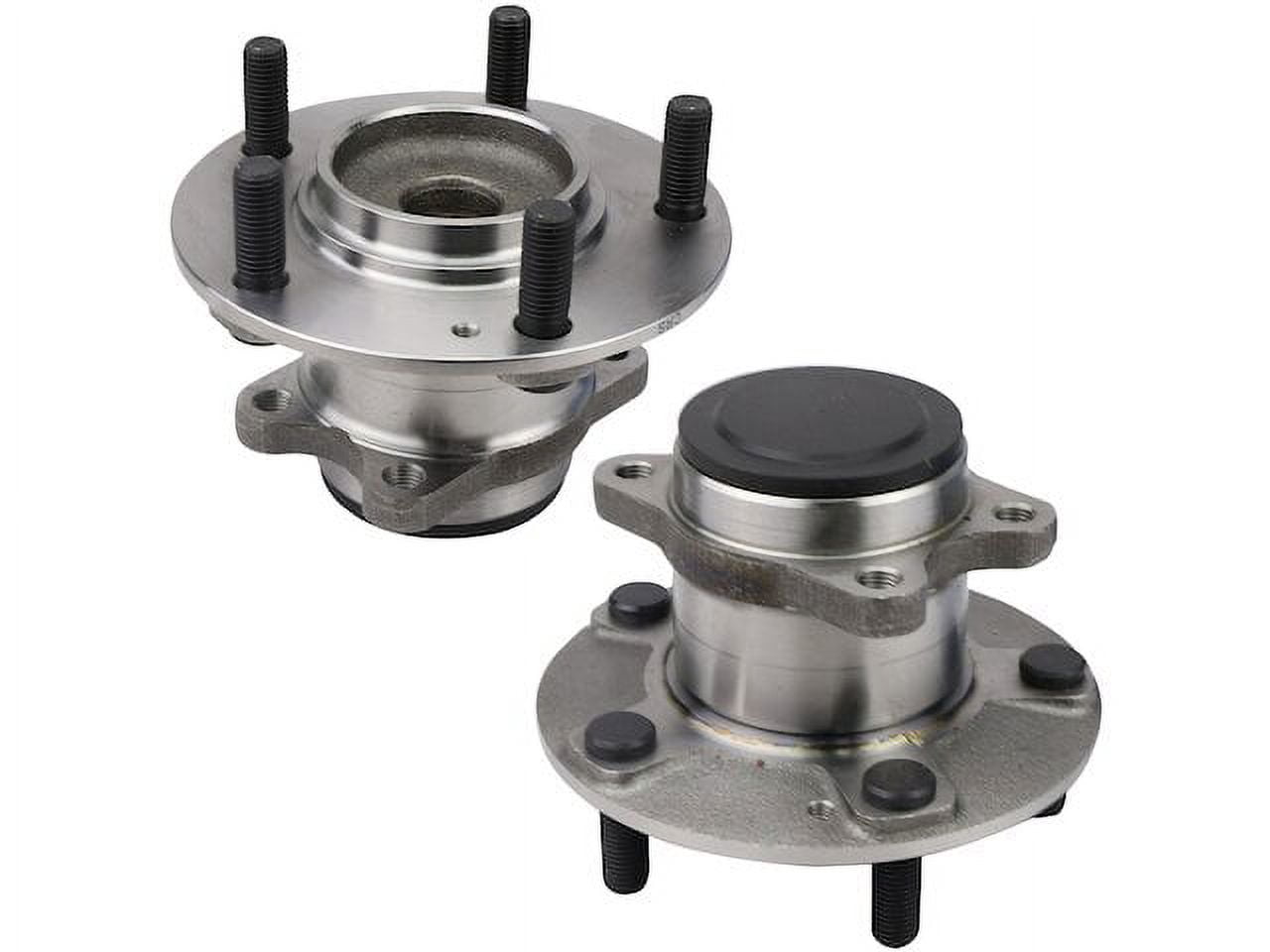 Rear Wheel Hub Assembly Set - Compatible with 2007 - 2015 Mini Cooper 1 ...