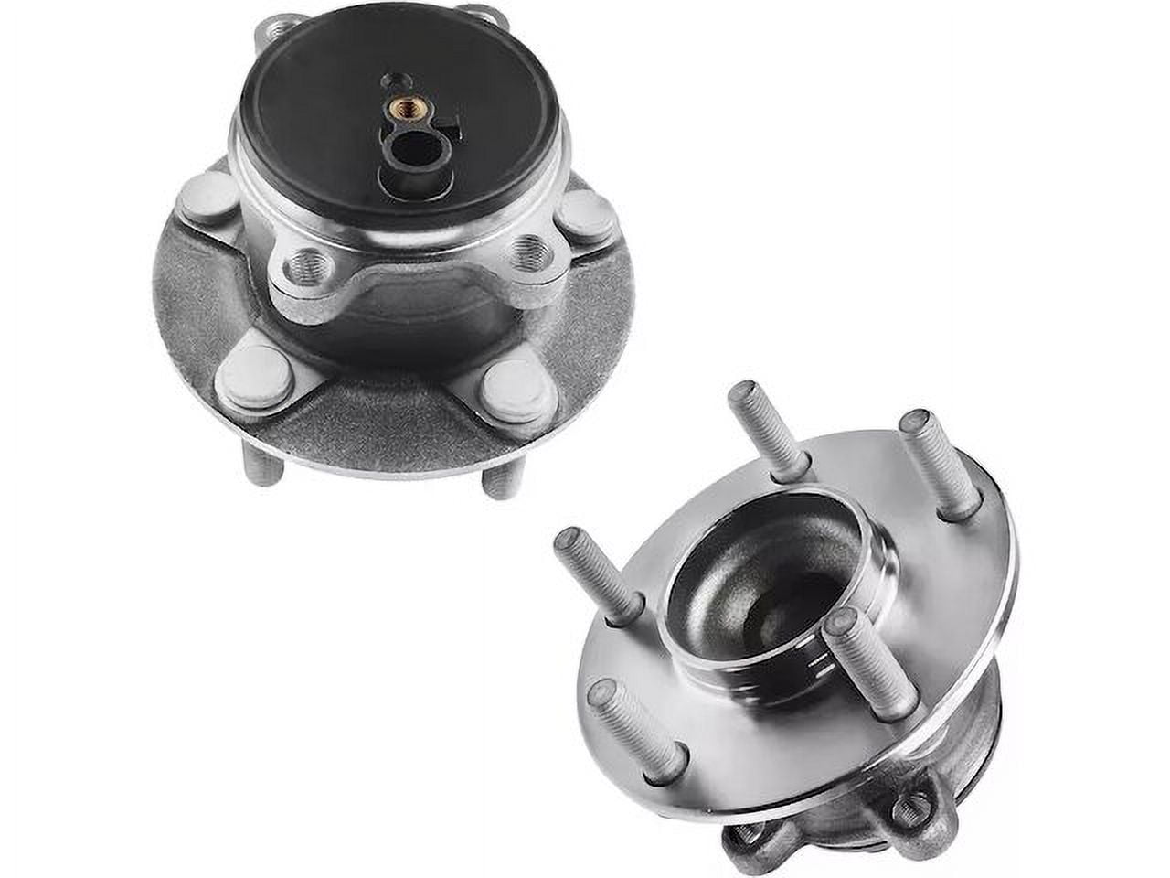 Rear Wheel Hub Assembly Set - Compatible with 2014 - 2018 Mazda 3 2015 ...
