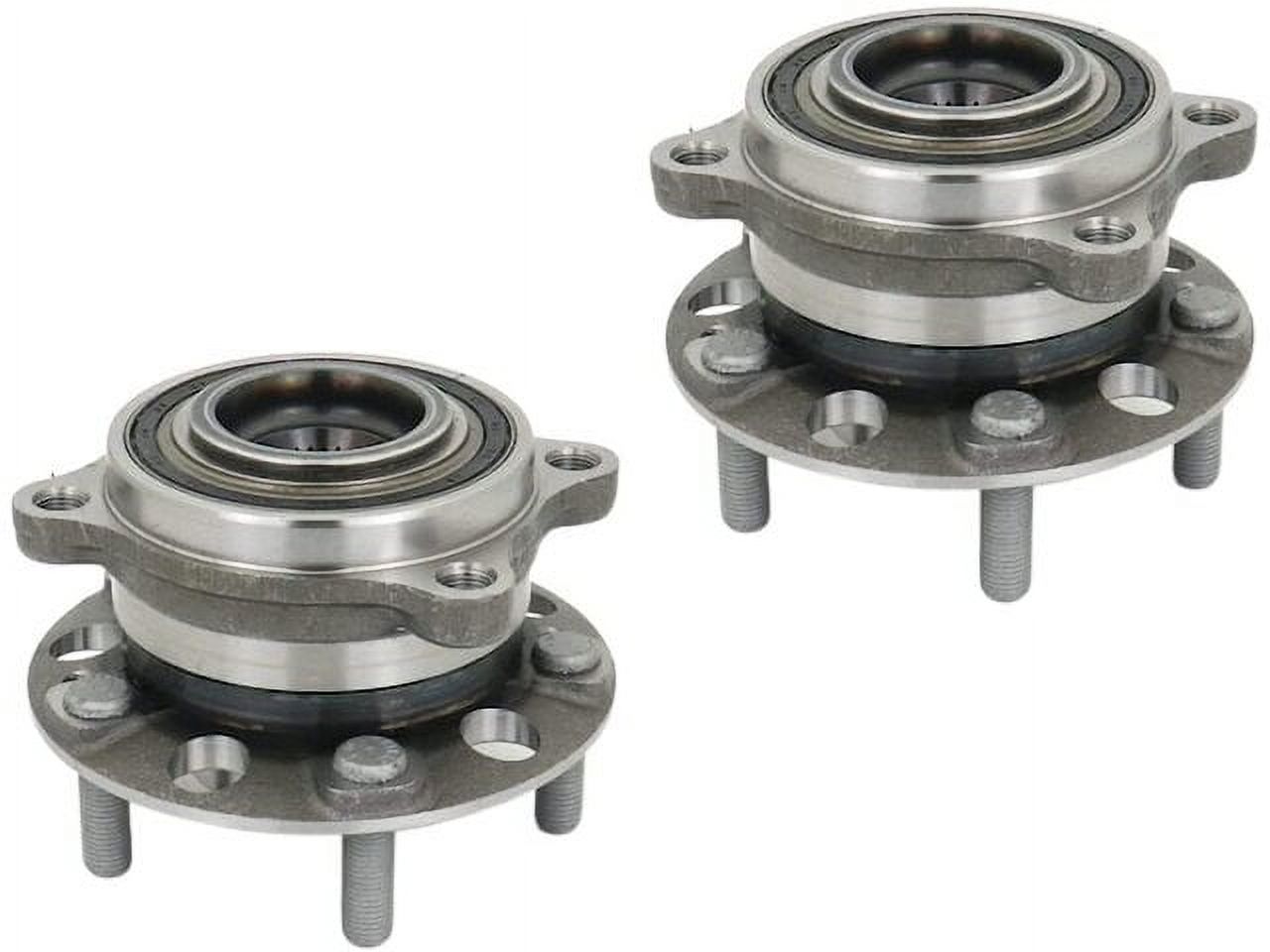Rear Wheel Hub Assembly Set - Compatible with 2015 - 2016 Hyundai ...