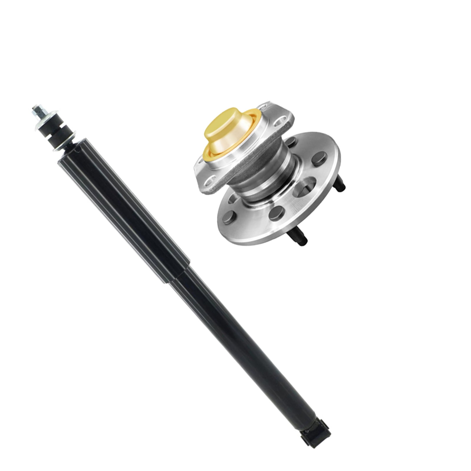 Rear Wheel Hub Bearing Assembly-Shock Absorber For 1982-1990 Chevrolet ...