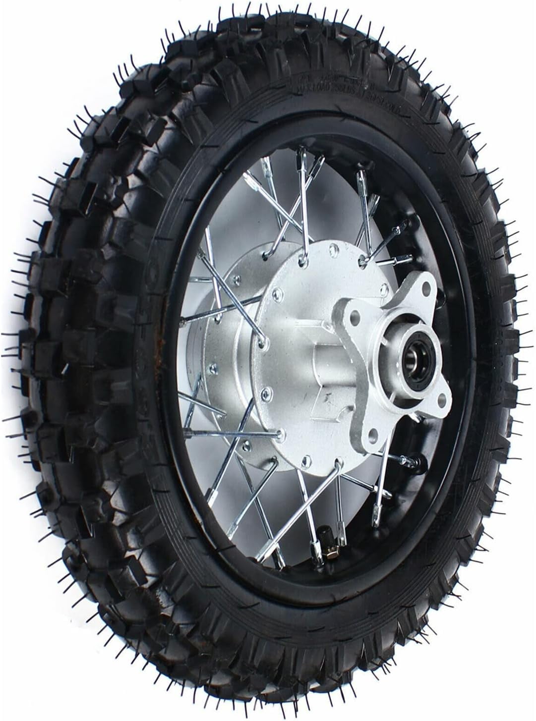 Rear Wheel Tire Rim 2.50-10 Wheel Tire and Rim Inner Tube with Drum ...