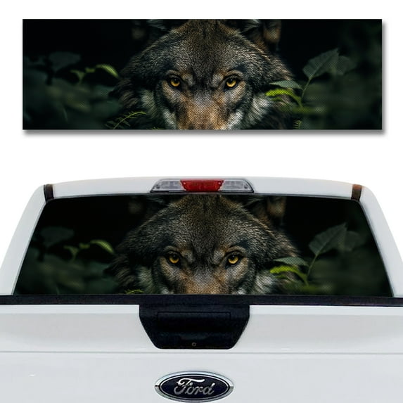 Rear Window Decal for Trucks – Natural Predator 58 x 18 Inches ...