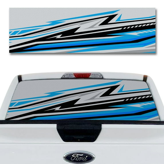 Rear Window Decal for Trucks – Wild Glacier 65 x 20 Inches ...