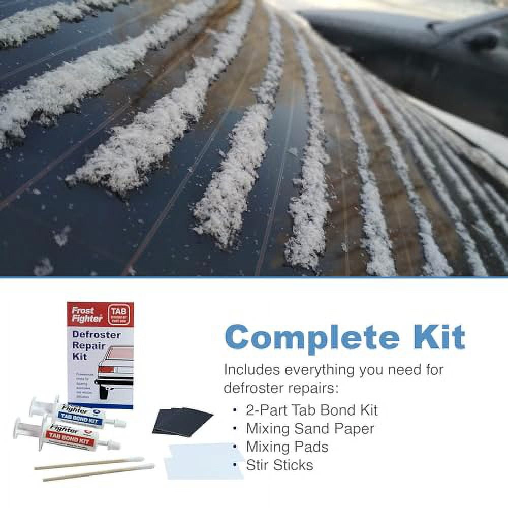 Rear Window Defroster/Defogger Tab Bonding Repair Kit 2000 - Walmart.com