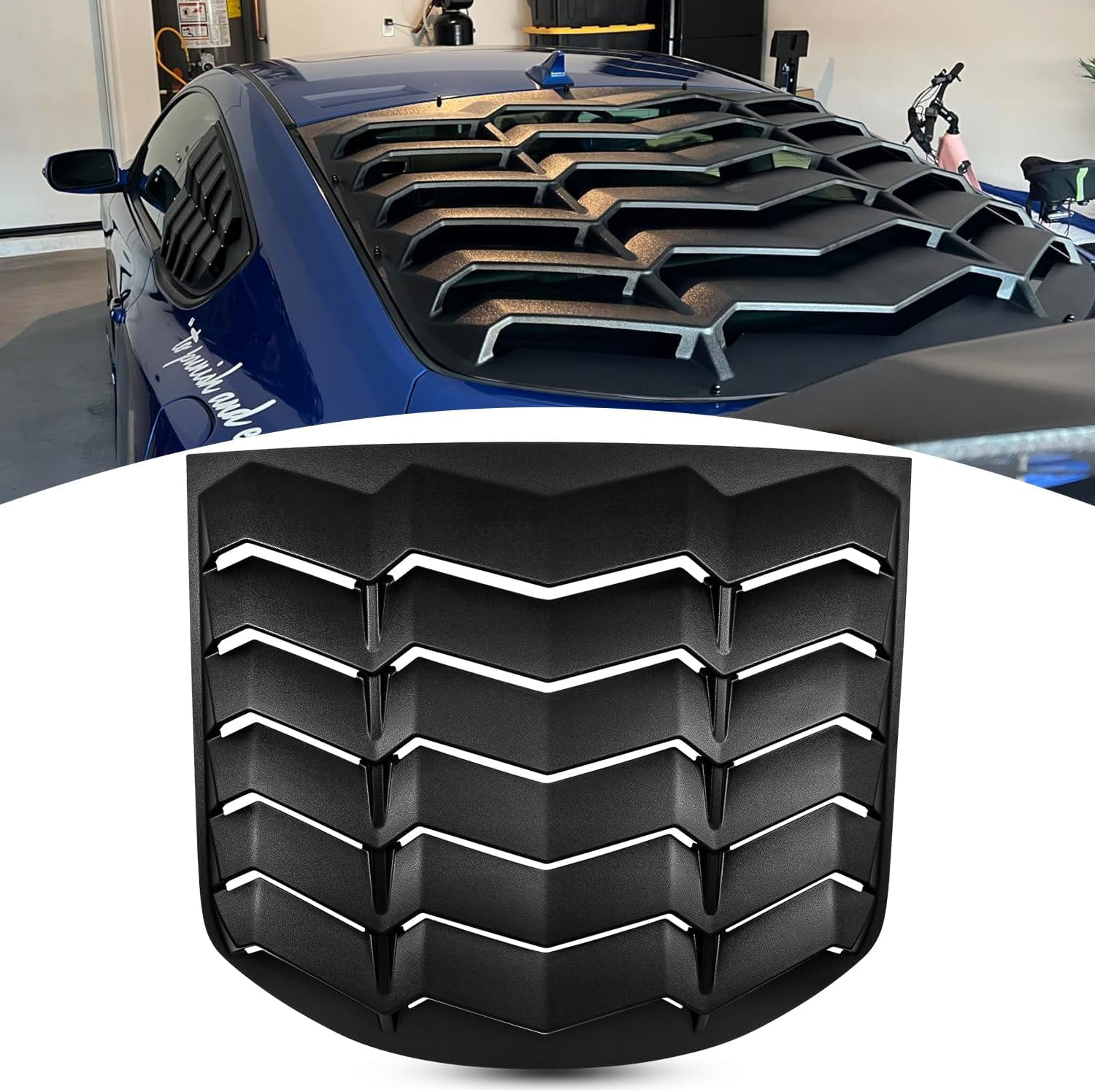 Rear Window Louver Fits for Hyundai Genesis Coupe 2010-2016 Custom Fit ...