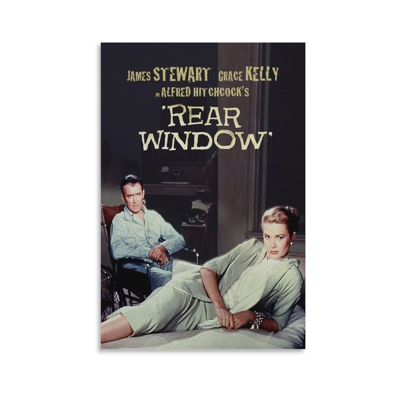 Rear Window Movie Poster 10 Poster Decorative Painting Canvas Wall Art ...