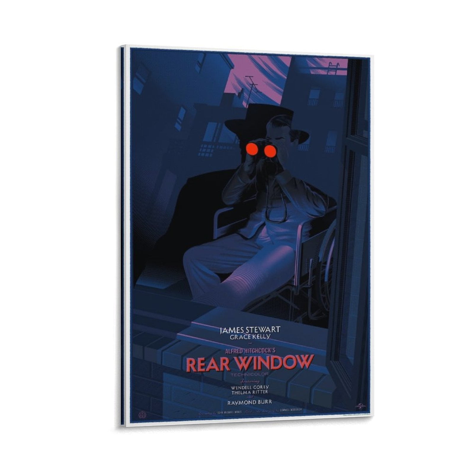 Rear Window Movie Poster 14 Posters Wall Art Painting Canvas Gift ...