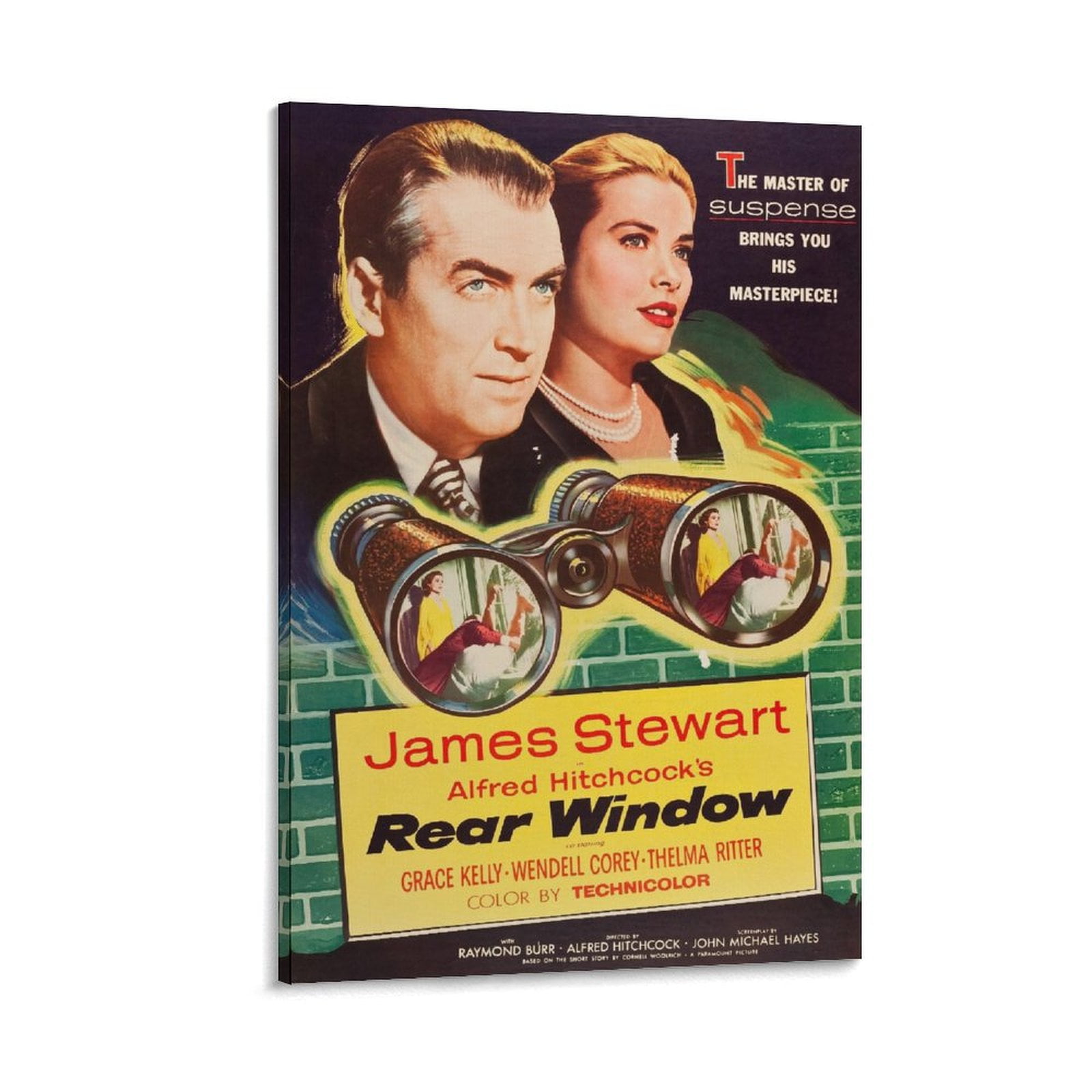 Rear Window Movie Poster 6 Posters Art Print Wall Photo Paint Poster ...
