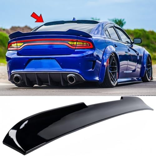 Rear Window Roof Spoiler Visor Wing ABS for Dodge Charger SRT//RT/SXT ...