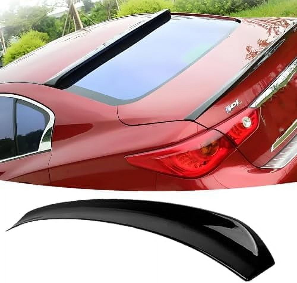 Rear Window Roof Spoiler Visor Wing Compatible with Infiniti Q50 2014 ...