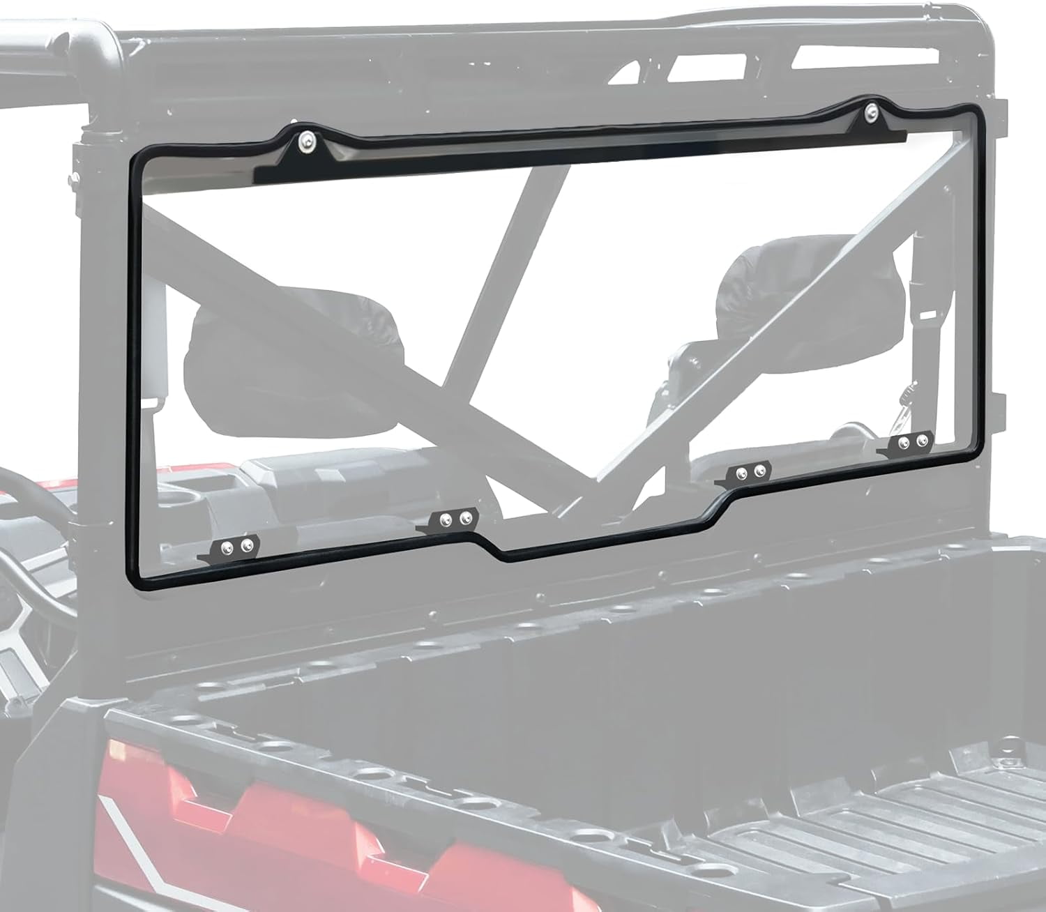 Rear Window, Tinted Back Window Rear Windshield Compatible with Polaris ...