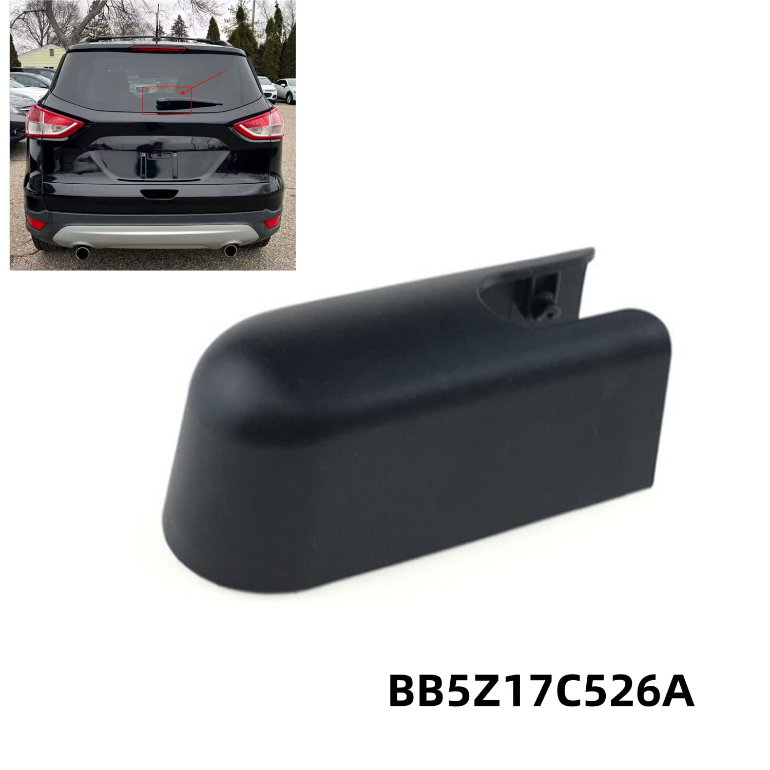 Rear Wiper Arm Nut Cap BB5Z17C526A For 2011-2017 Ford Explorer Escape ...