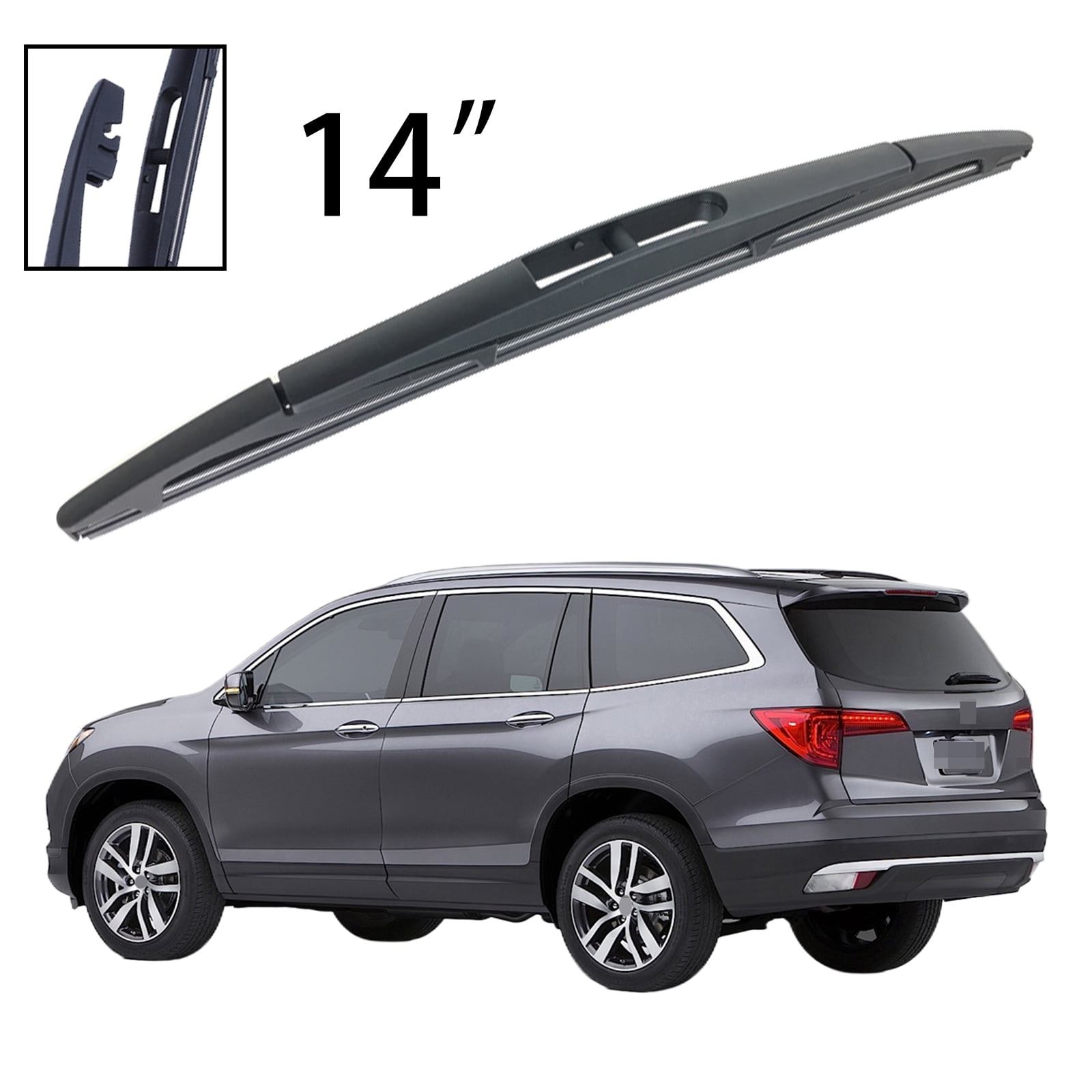 2017 Honda Pilot Rear Wiper Blade Size